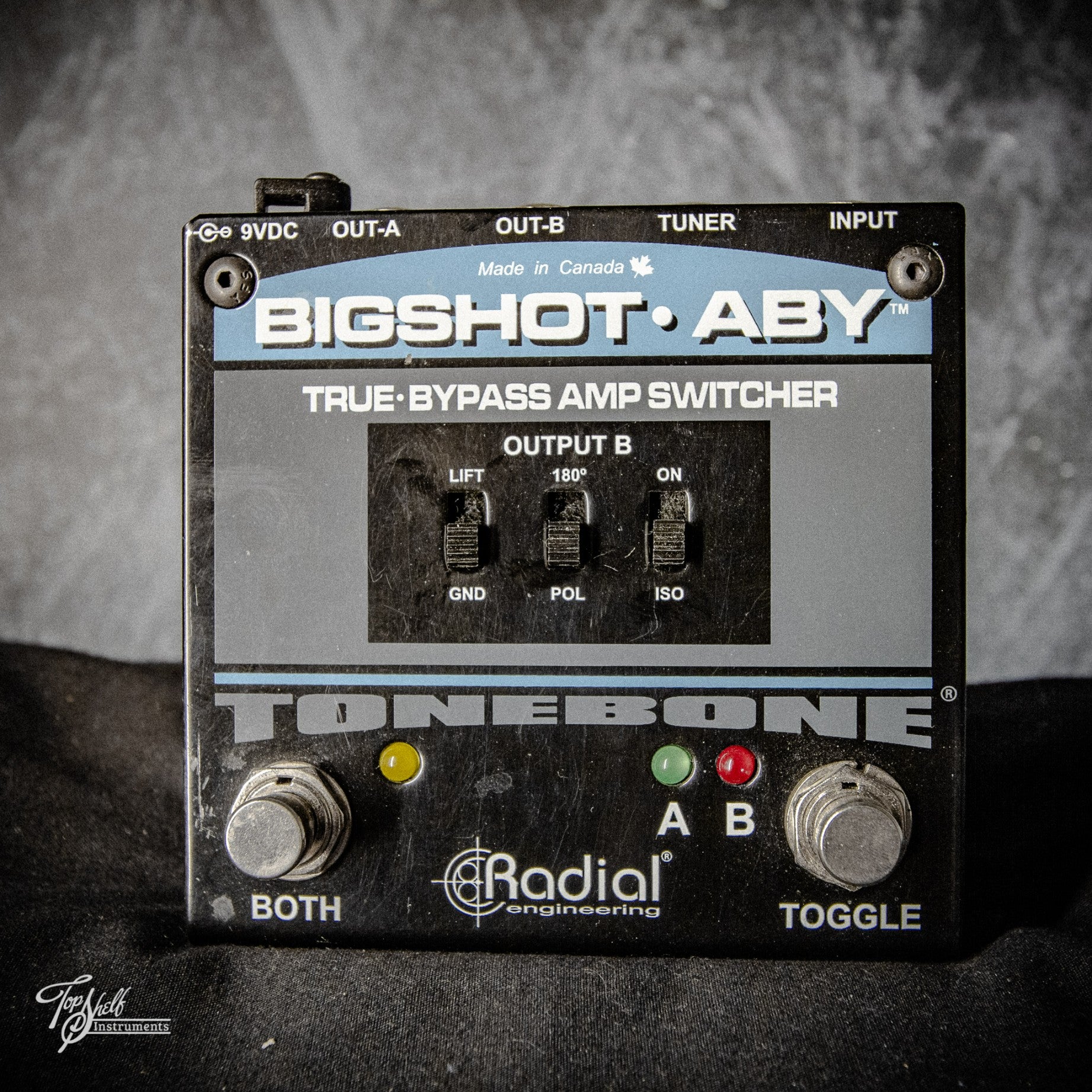 Radial Big Shot ABY Pedal – Topshelf Instruments