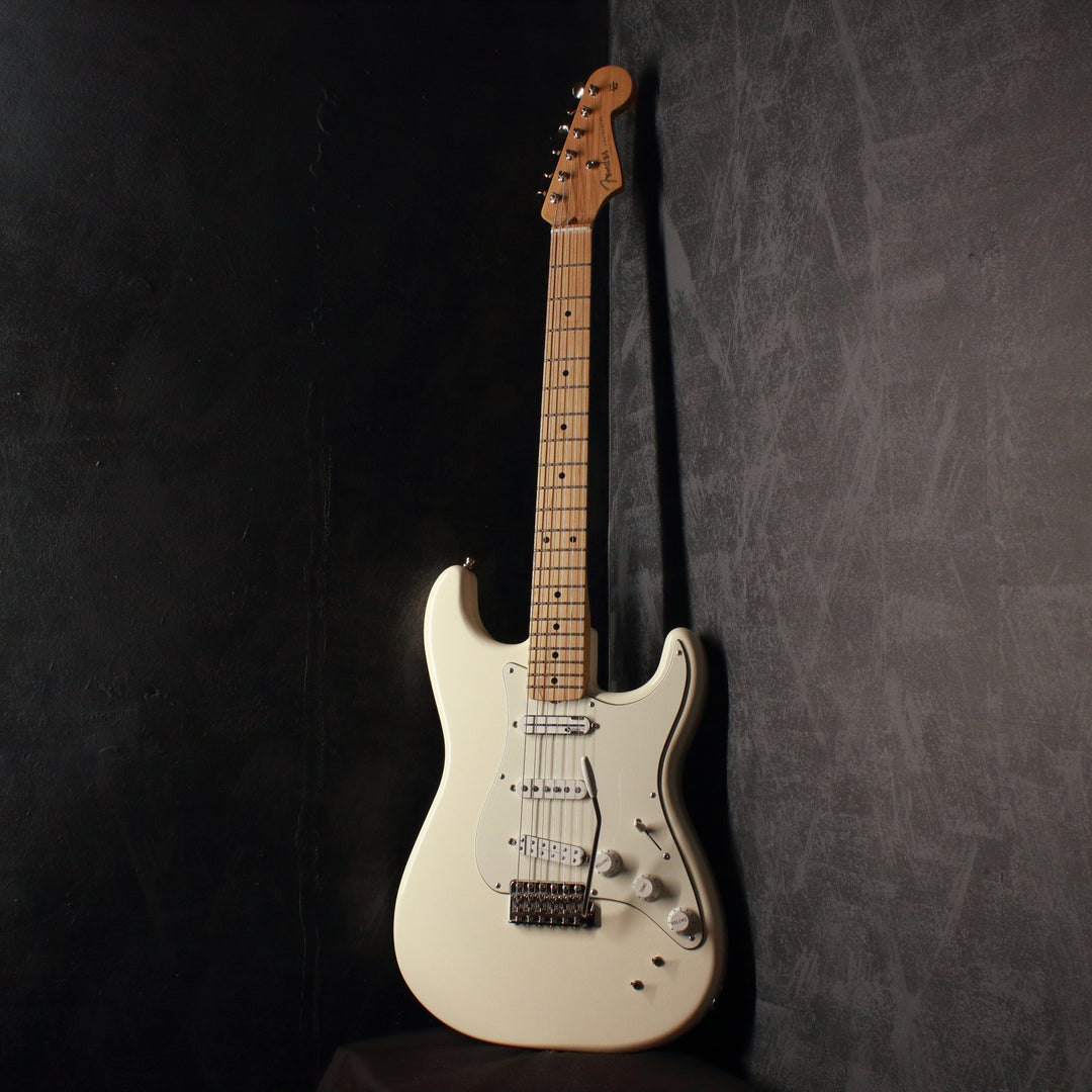 Fender EOB Stratocaster Olympic White 2017 – Topshelf Instruments