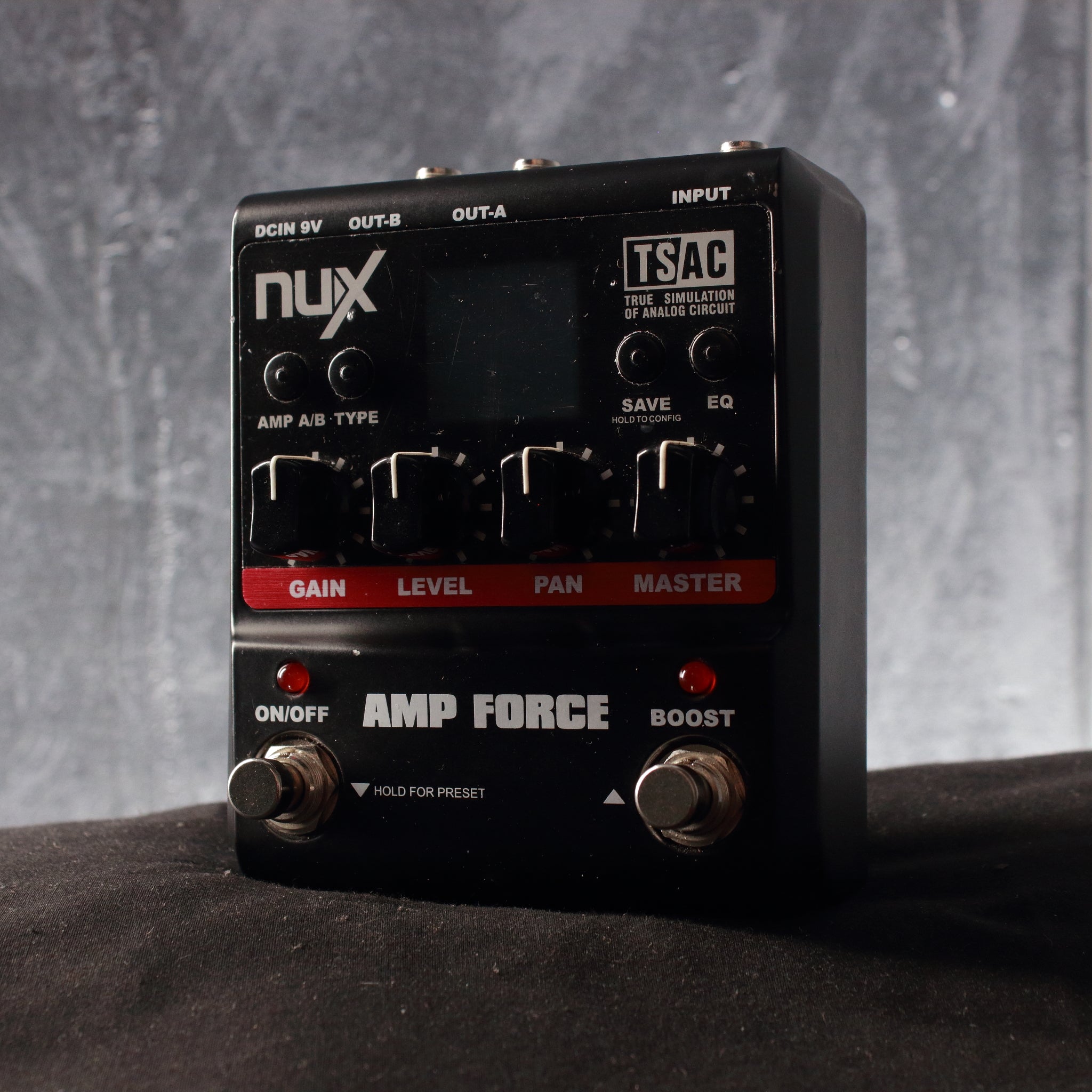 NUX Amp Force Amp Simulator Pedal – Topshelf Instruments