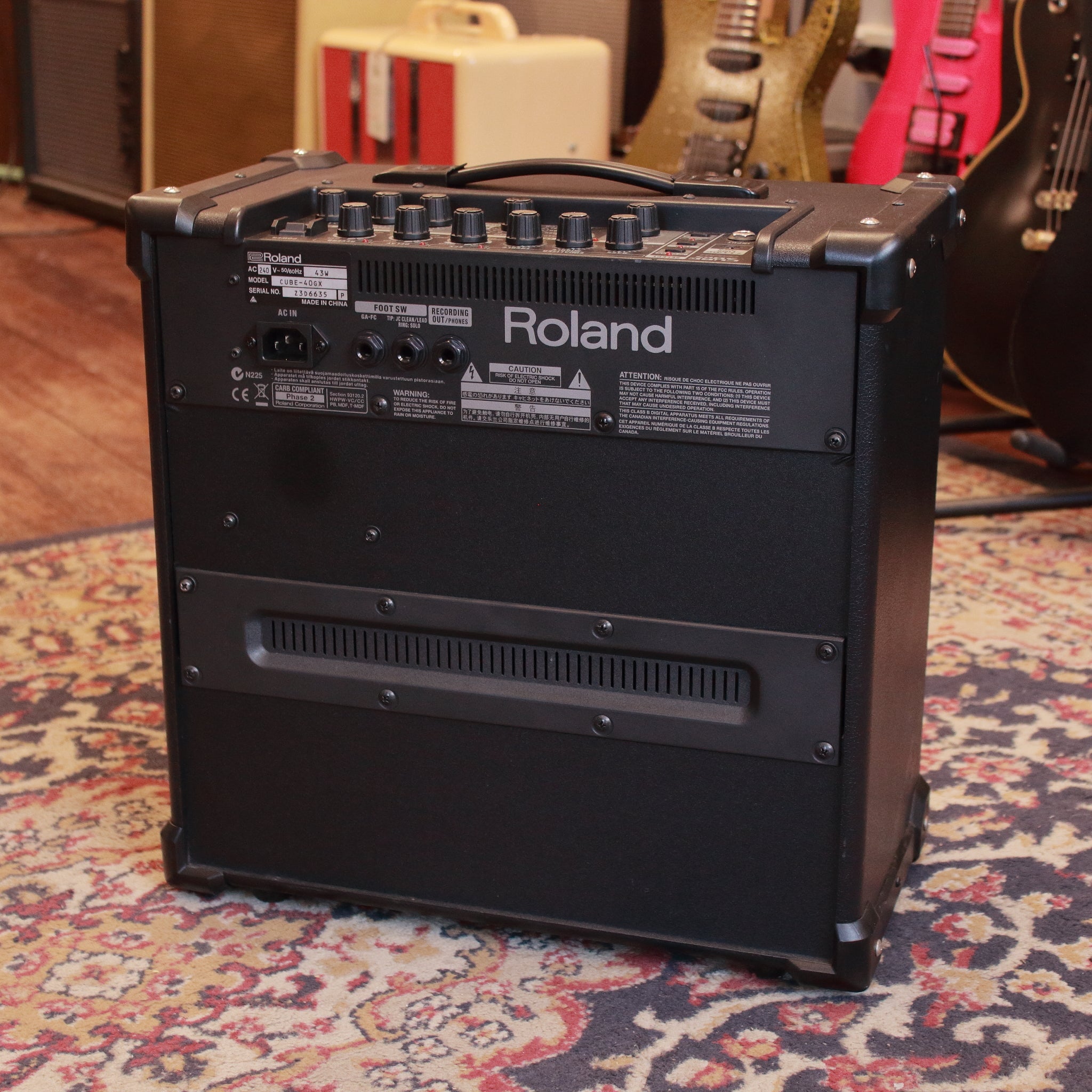 Roland Cube40GX 1x10" Guitar Combo Amp – Topshelf Instruments