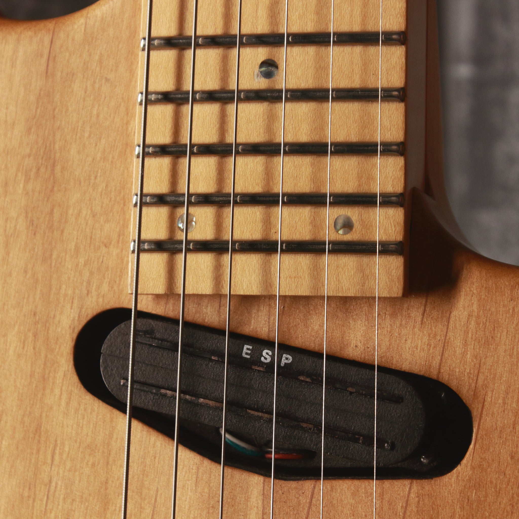 ESP Standard M-II Deluxe Natural 1992 – Topshelf Instruments