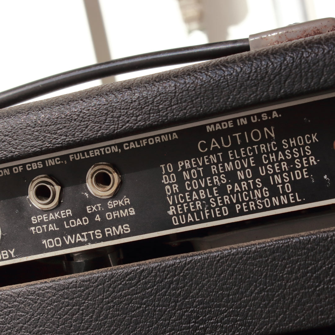 Fender Bassman 100 Amplifier Head 1975 – Topshelf Instruments