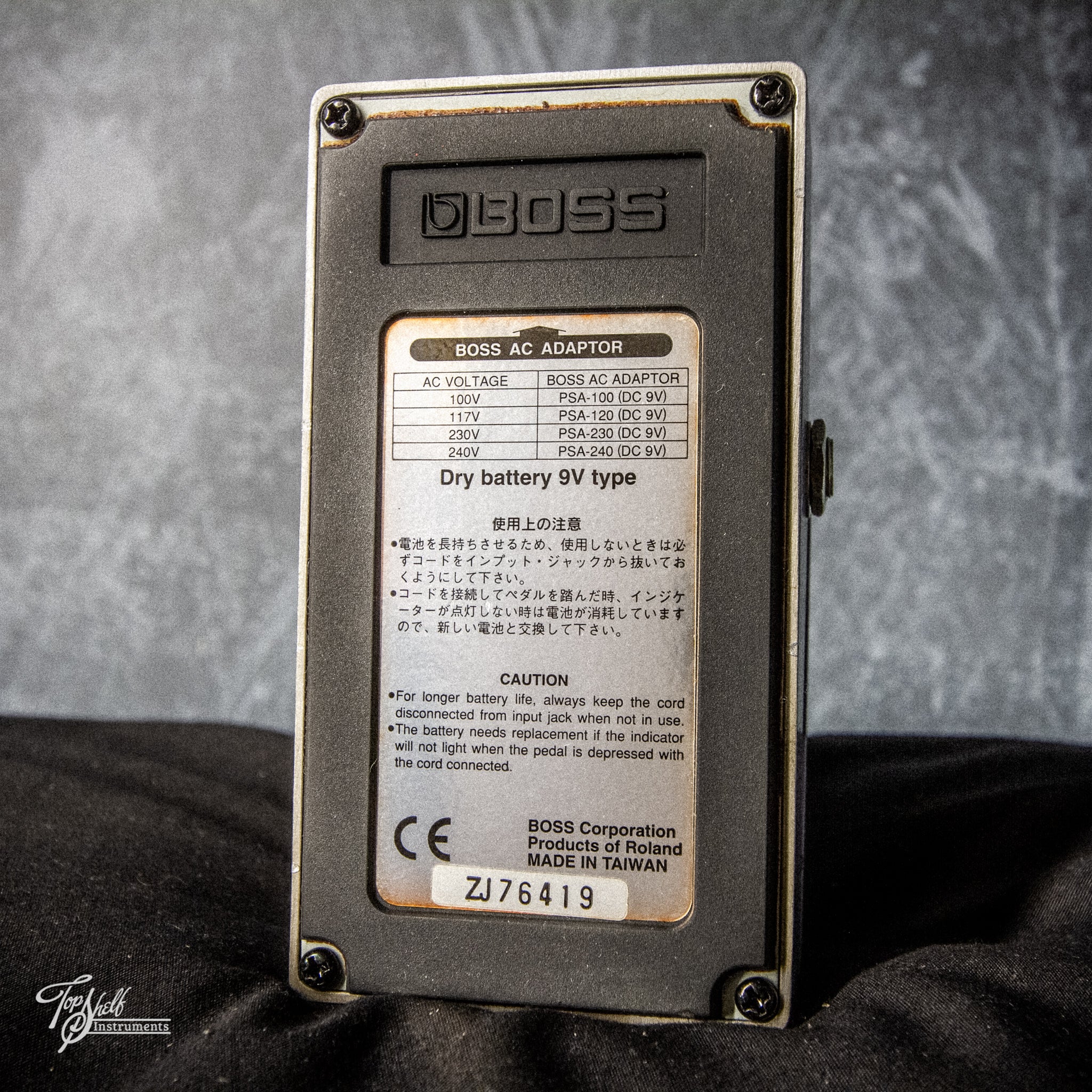 Boss FZ-3 Fuzz Pedal – Topshelf Instruments