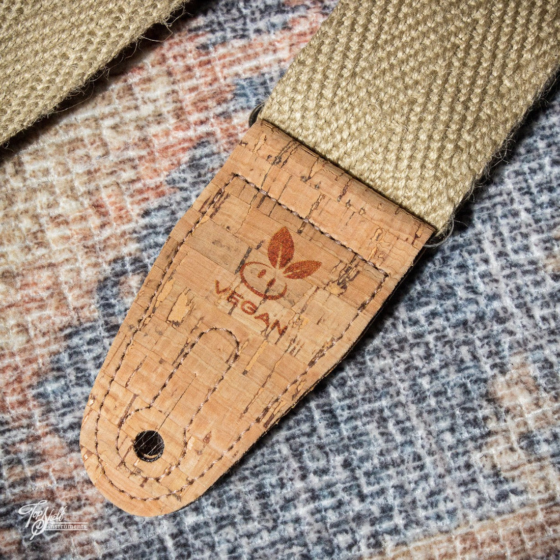 Levy's Vegan Hemp Guitar Strap - Towers – Topshelf Instruments