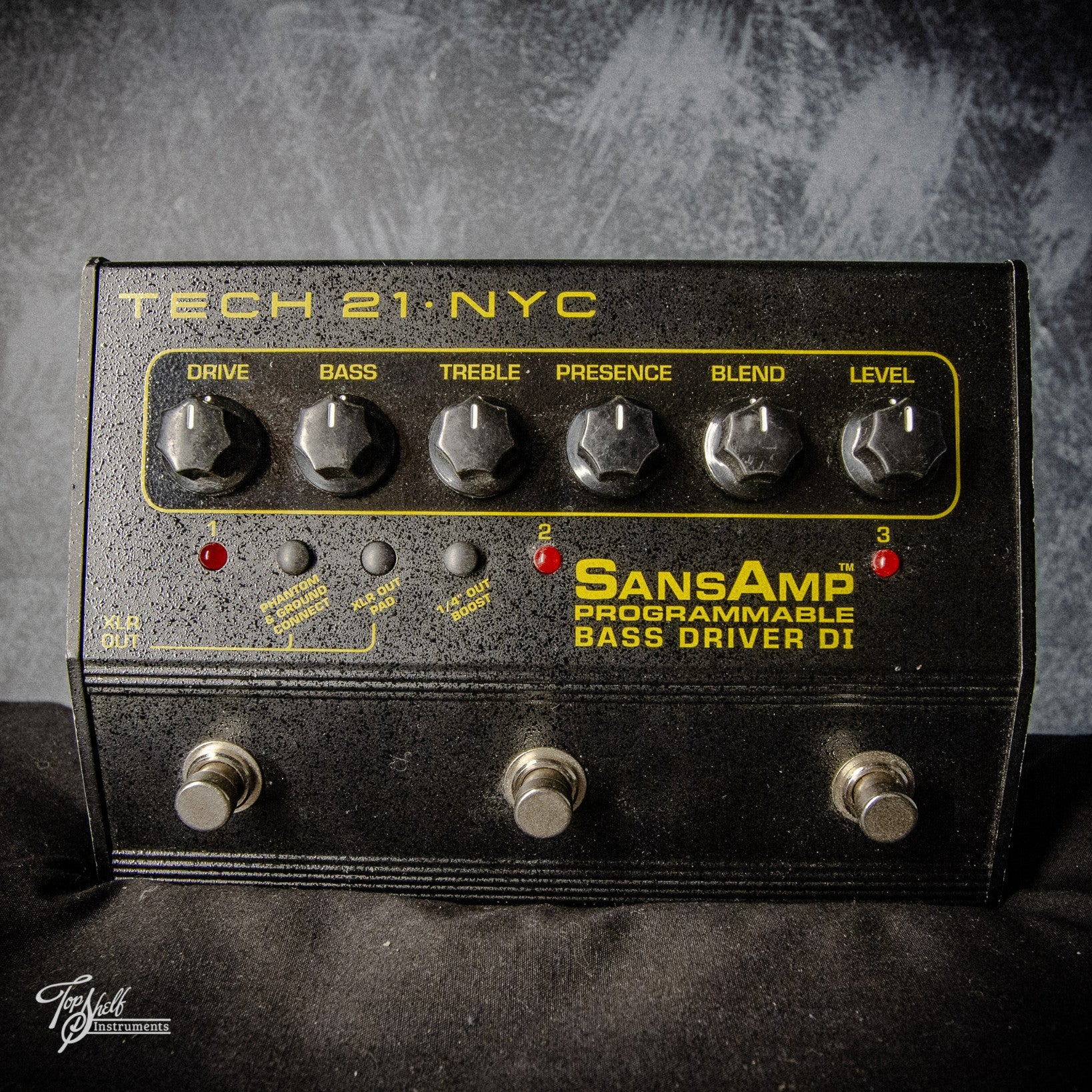 Tech 21 SansAmp Programmable Bass Driver DI Pedal – Topshelf Instruments