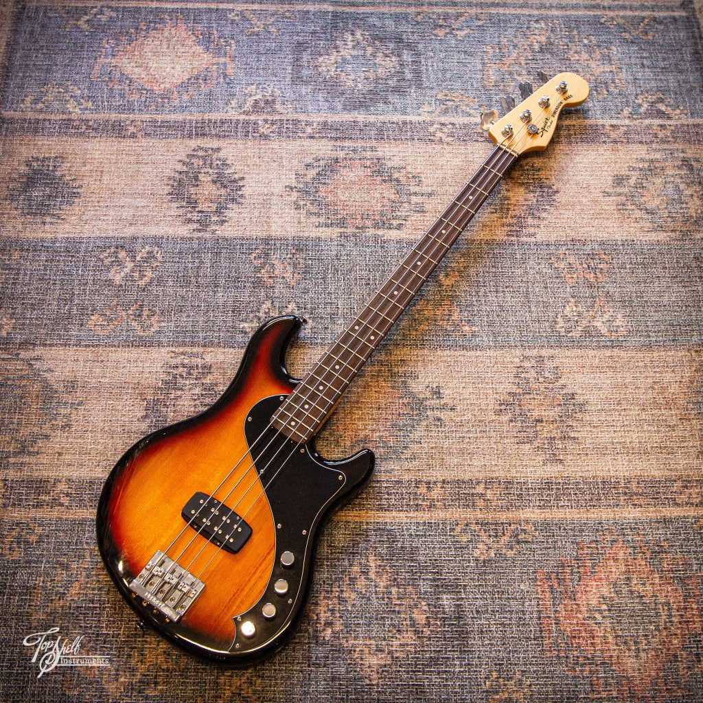 Squier Deluxe Dimension Bass IV Sunburst 2014 – Topshelf Instruments