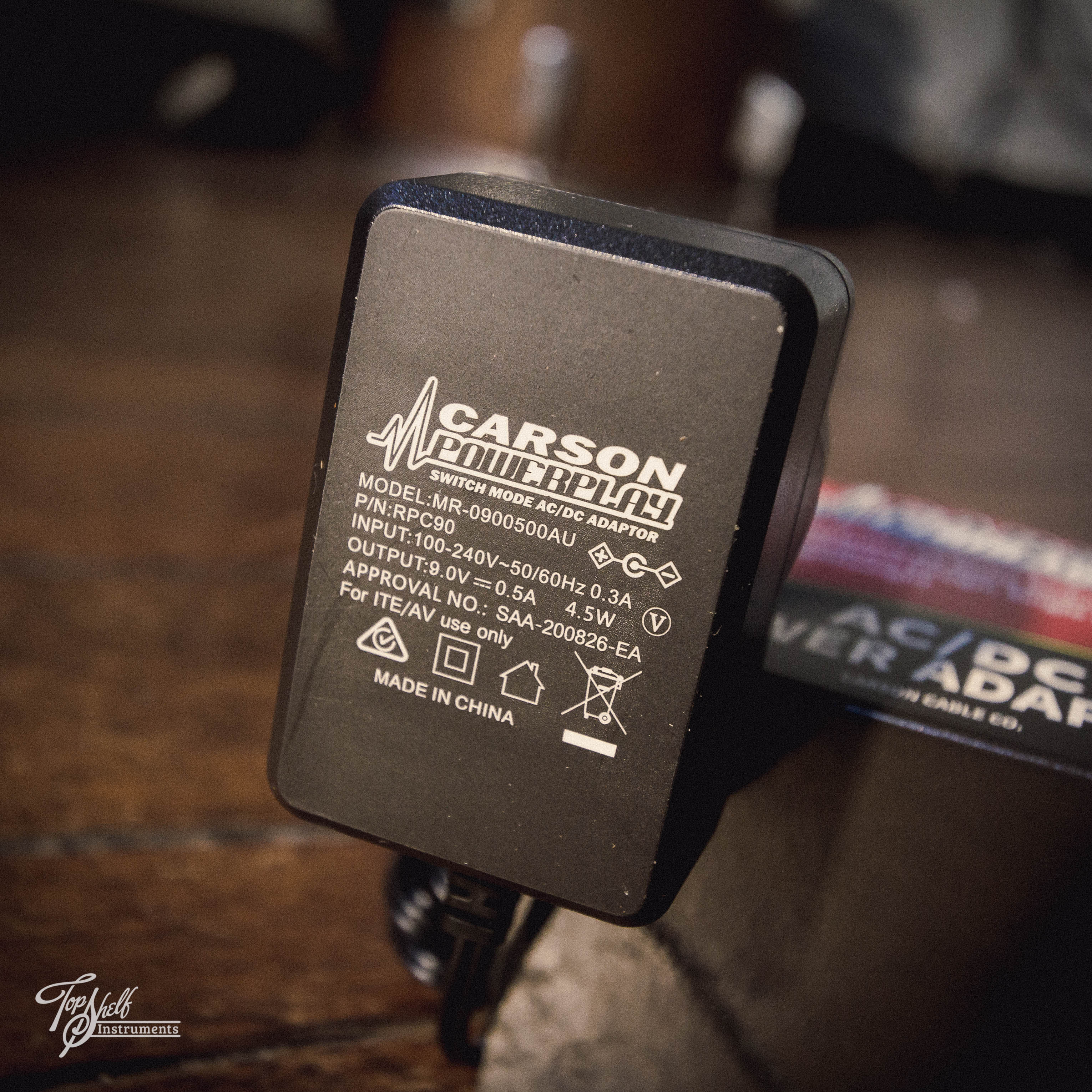Carson Powerplay RPC90 9V DC 500mA Pedal Power Supply – Topshelf ...