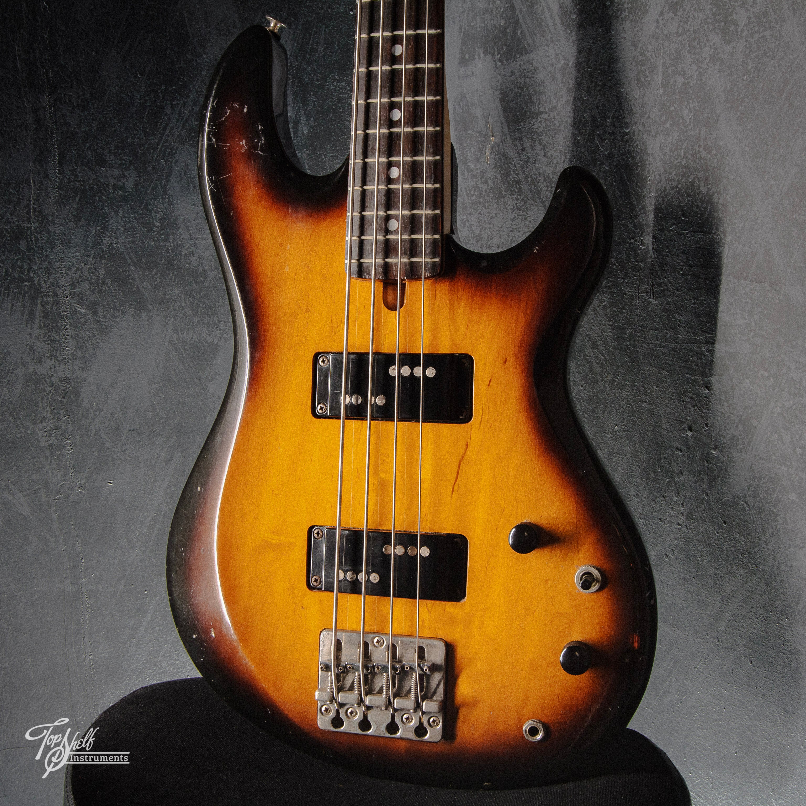 Aria Pro II TSB-400 Bass Sunburst 1983 – Topshelf Instruments