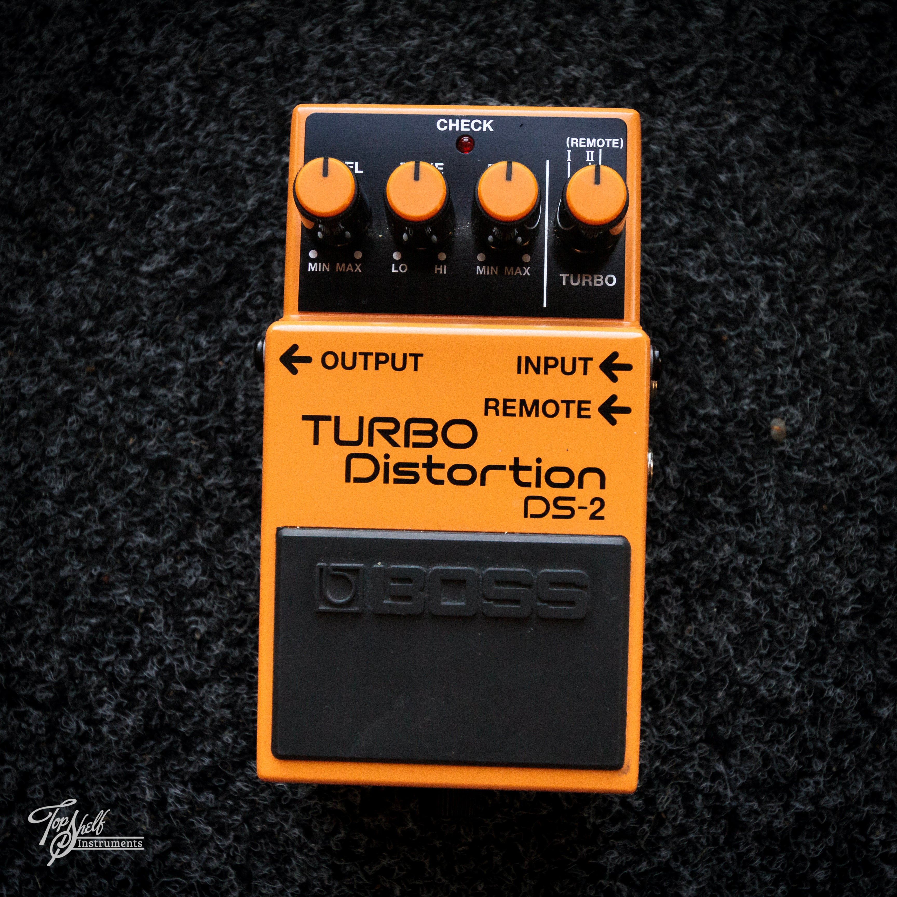 Boss DS-2 Turbo Distortion Pedal – Topshelf Instruments