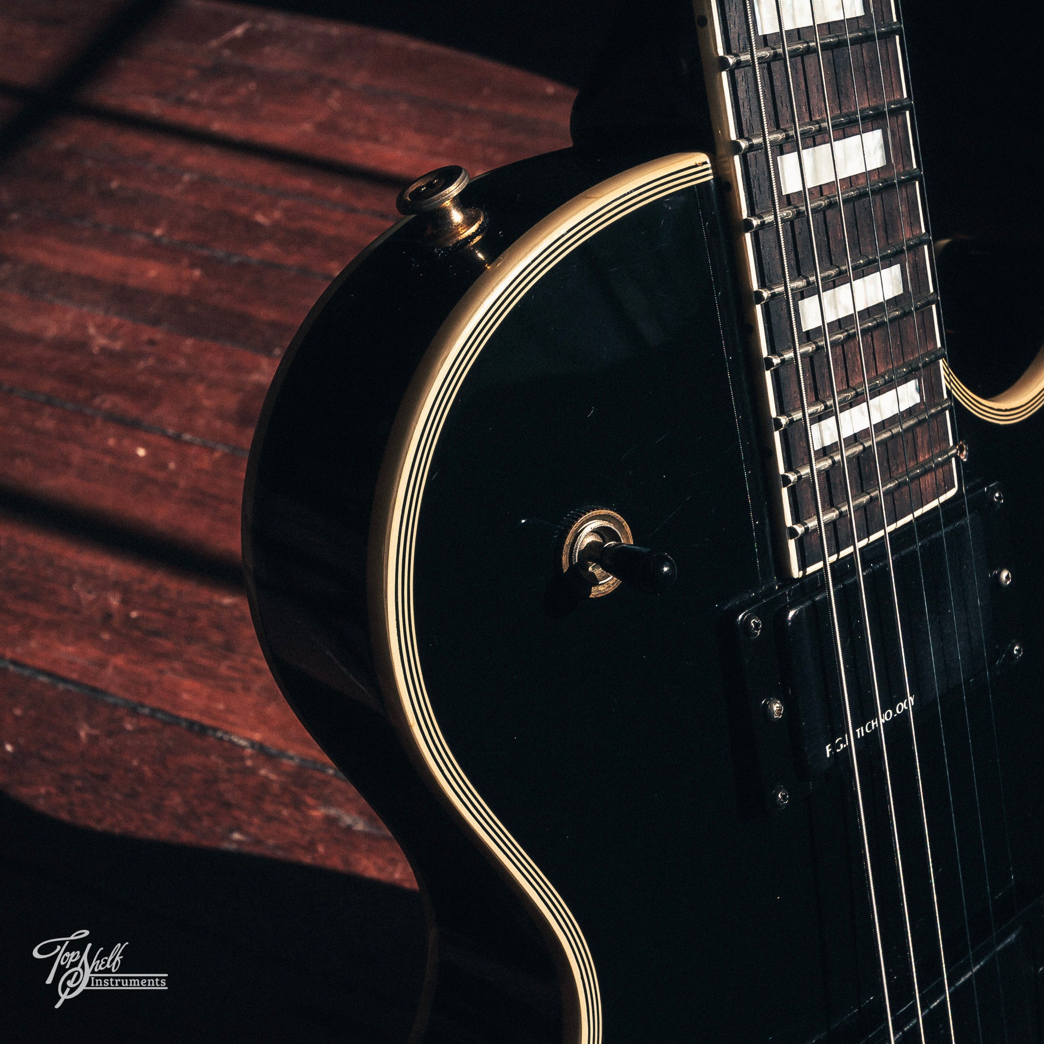 Burny RLC-105S 'Pata' Model Black 1995 – Topshelf Instruments