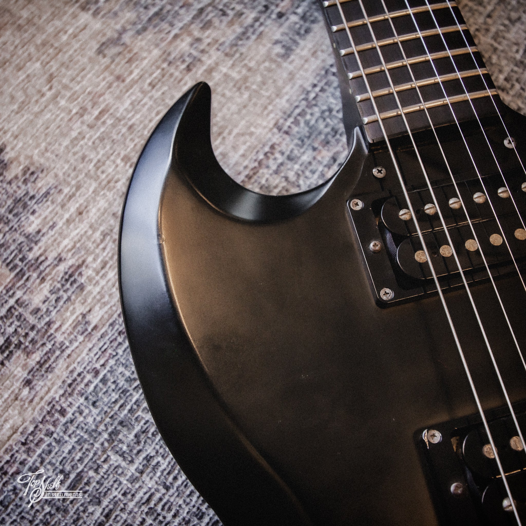 Epiphone Japan SG-75 Gothic Matte Black 2001 – Topshelf Instruments