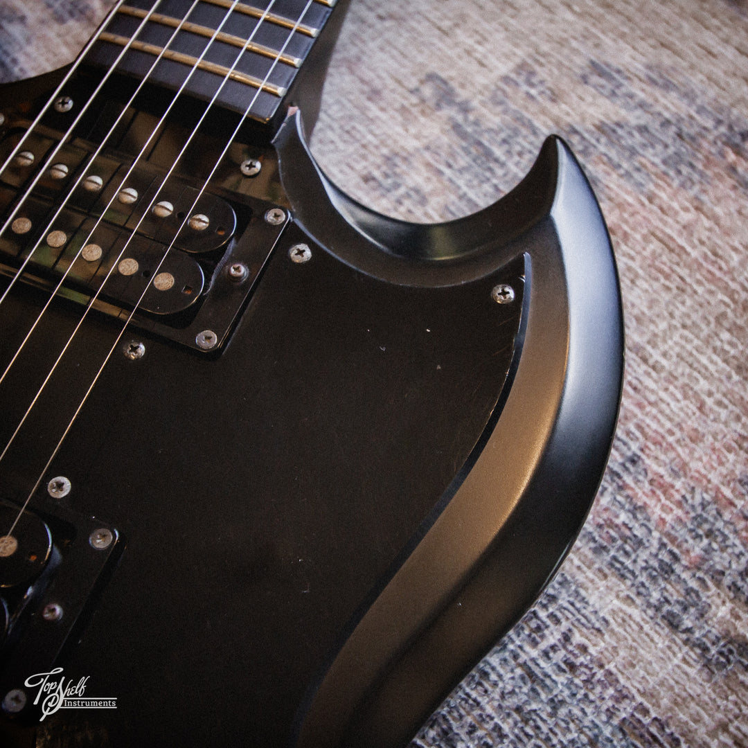 Epiphone Japan SG-75 Gothic Matte Black 2001 – Topshelf Instruments