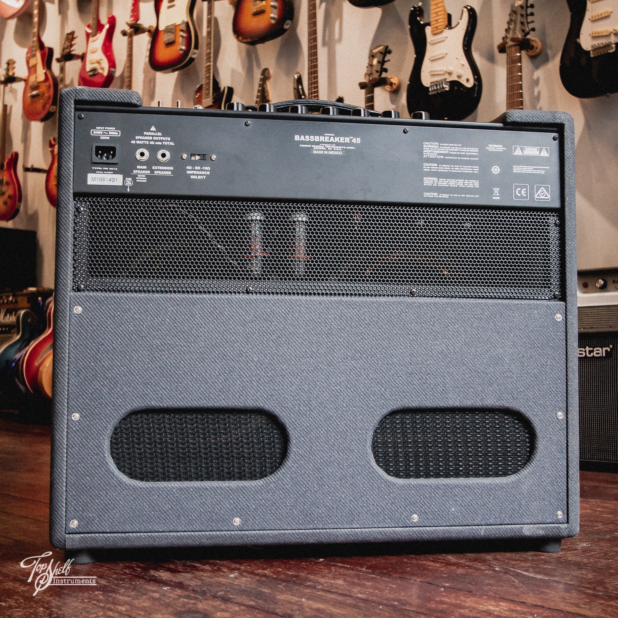 Fender Bassbreaker 45 2x12" Guitar Combo Amp – Topshelf Instruments