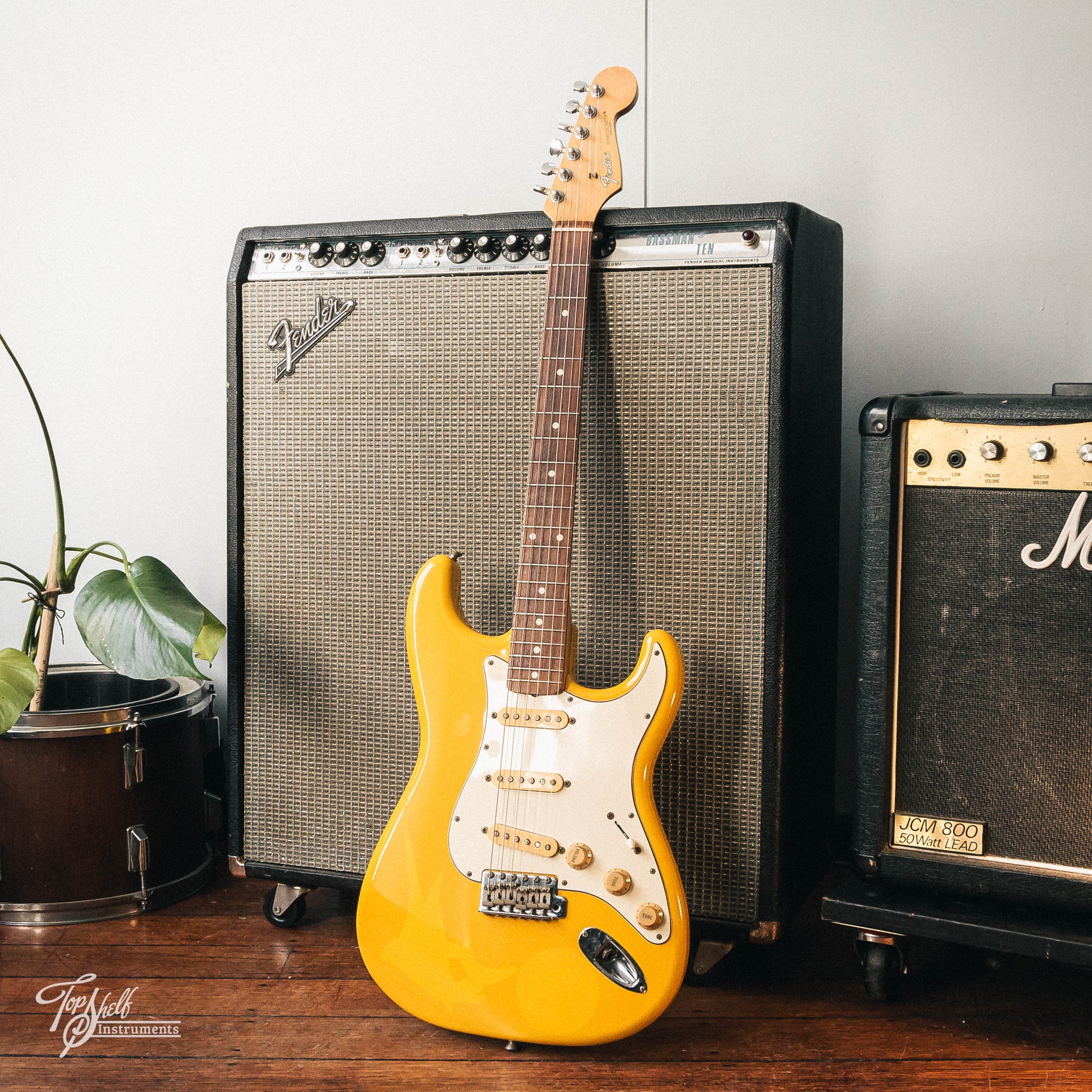 Fender Japan Standard Stratocaster ST-43 Rebel Yellow 1998 – Topshelf ...