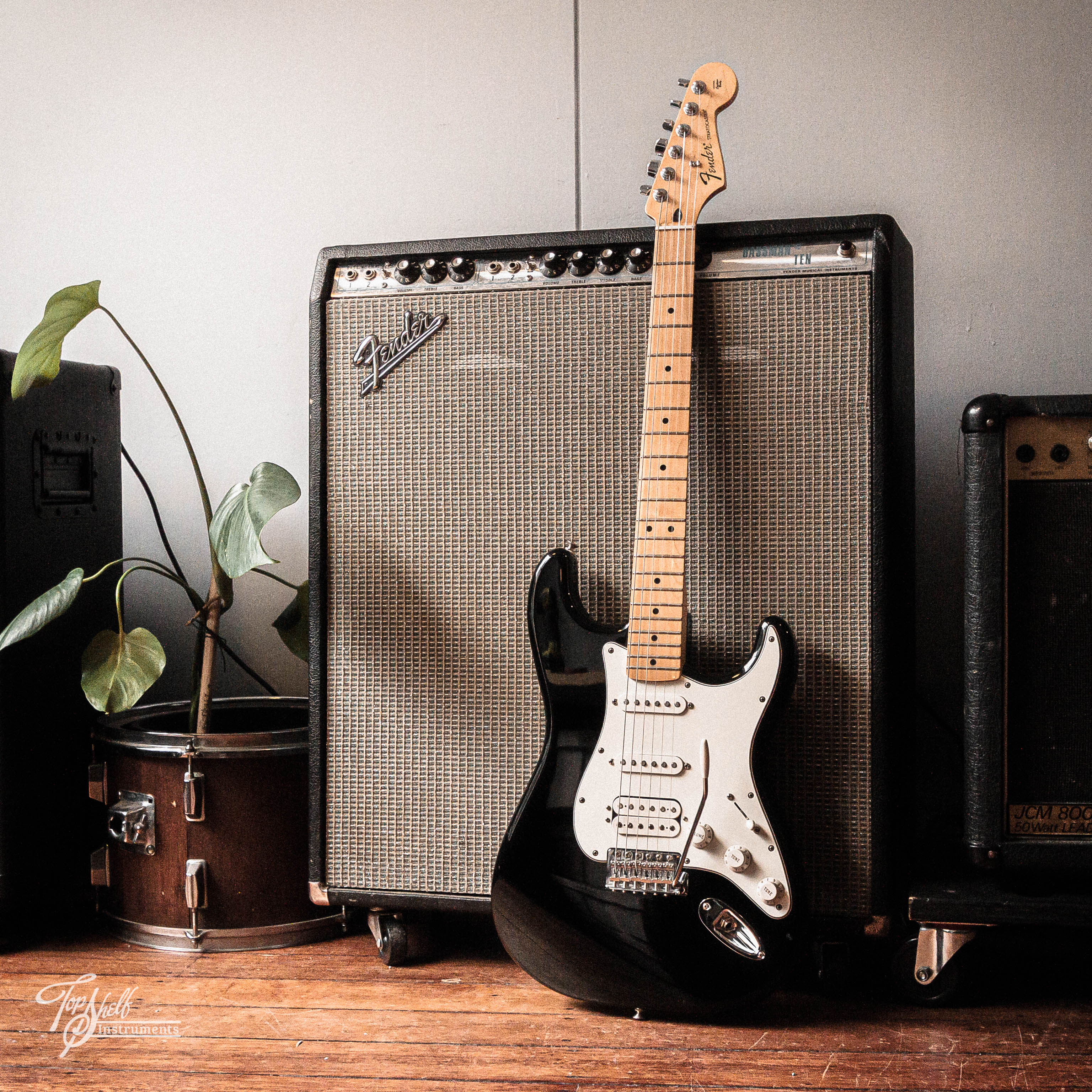 Fender Standard Stratocaster HSS Black 2017 – Topshelf Instruments