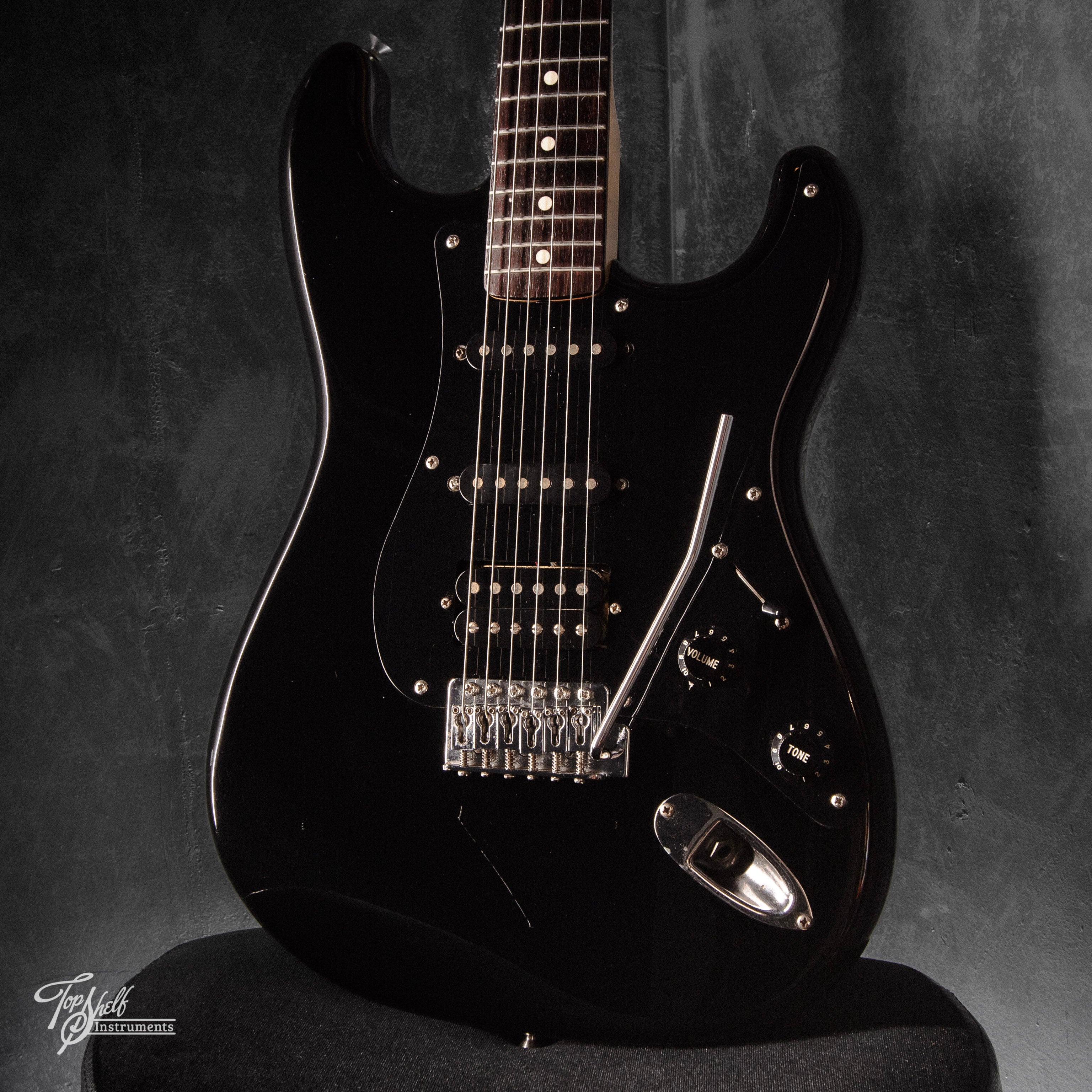 Fender Japan Boxer Series Stratocaster ST-456 Black 1986 – Topshelf ...