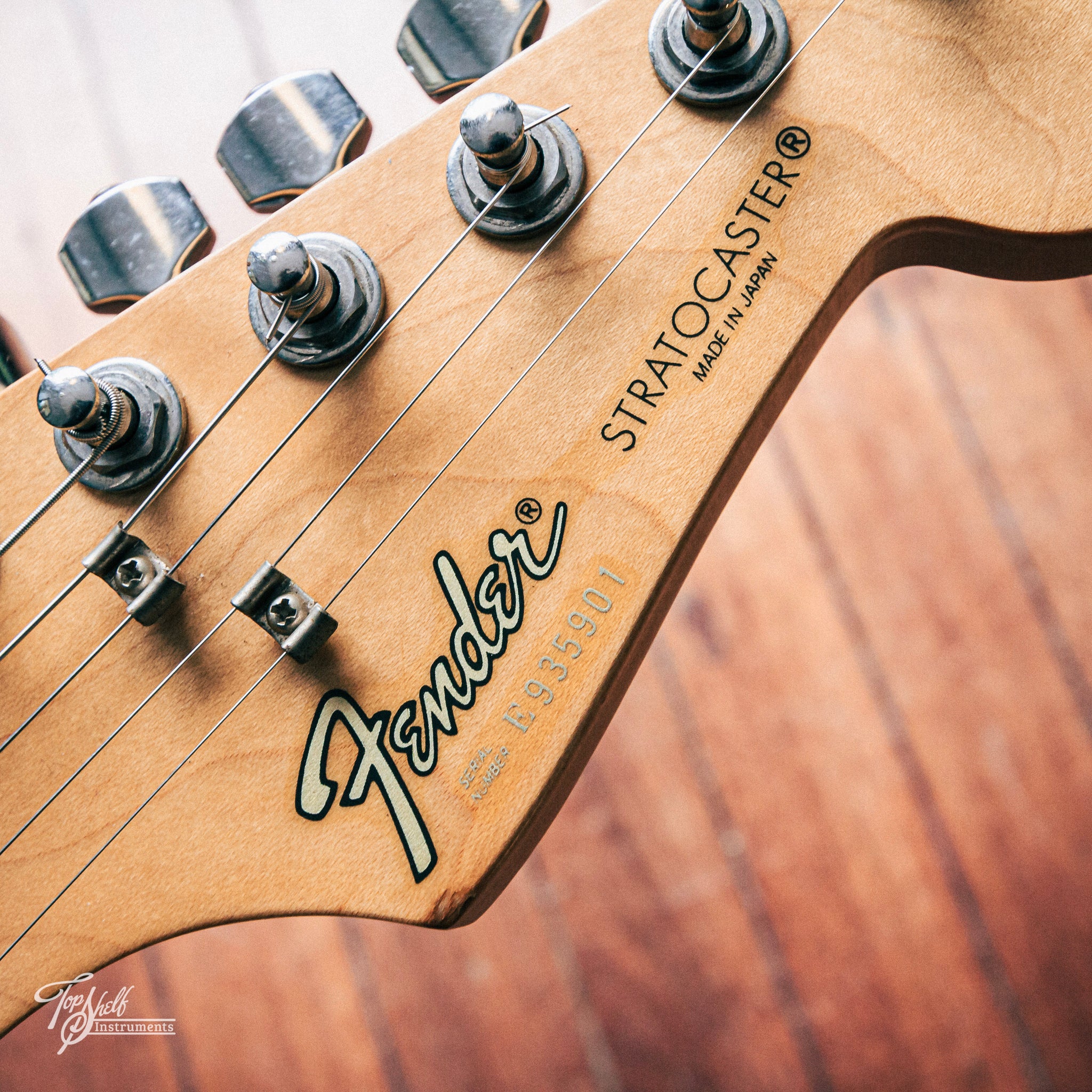 Fender Japan Boxer Series Stratocaster ST-456 Black 1986 – Topshelf ...