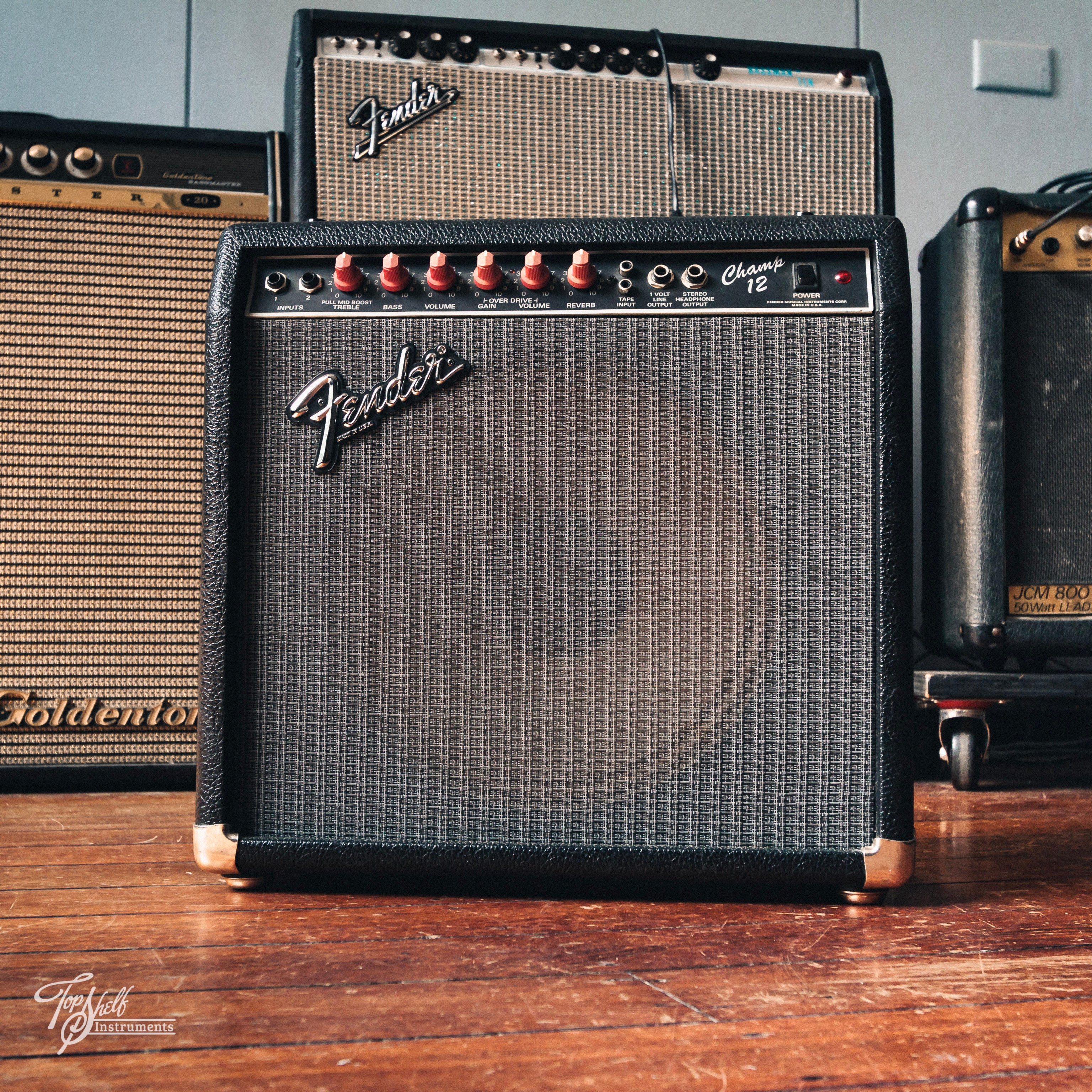 Fender Champ 12 Guitar Combo Amp 1988 – Topshelf Instruments