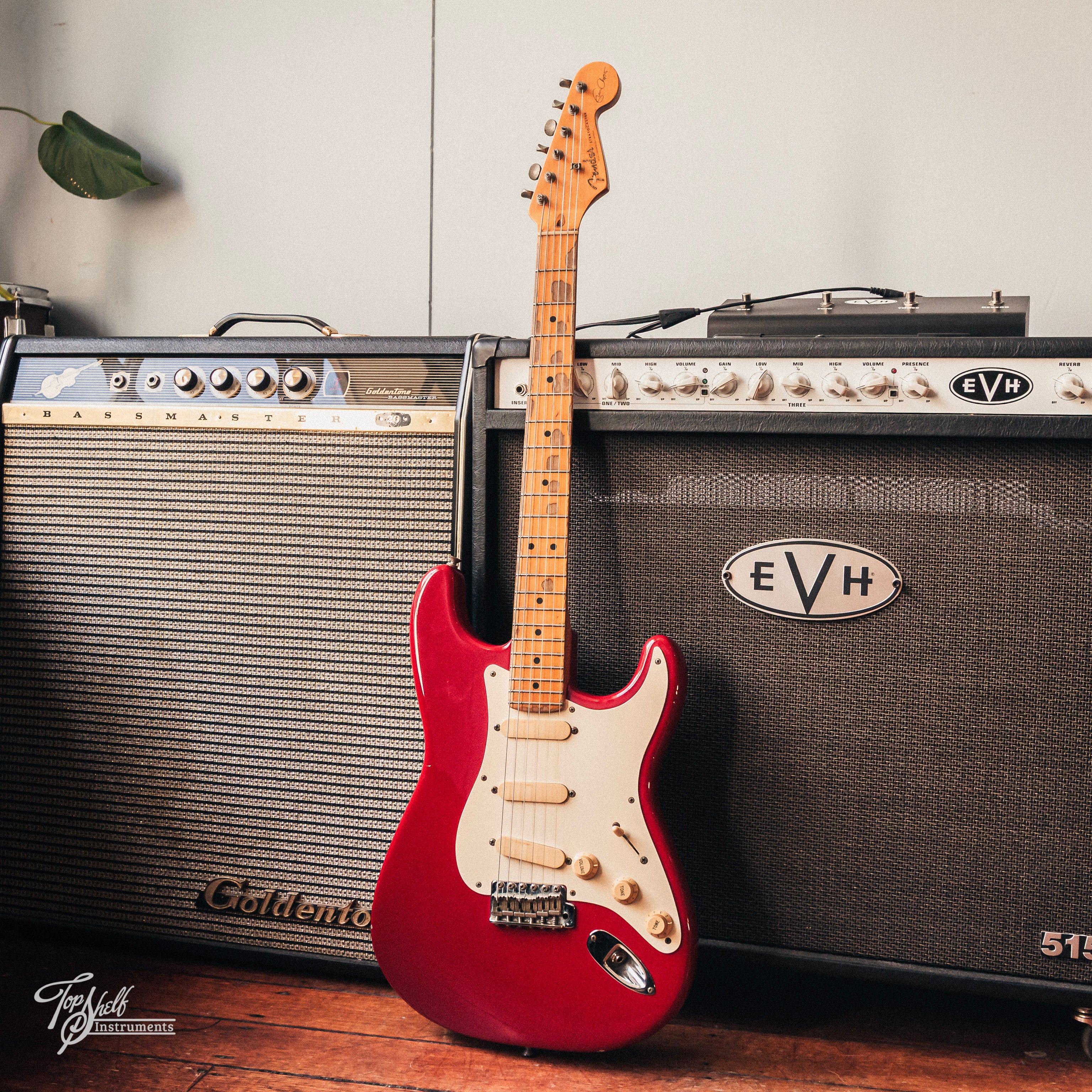 Fender Eric Clapton Stratocaster Torino Red 1988 – Topshelf Instruments