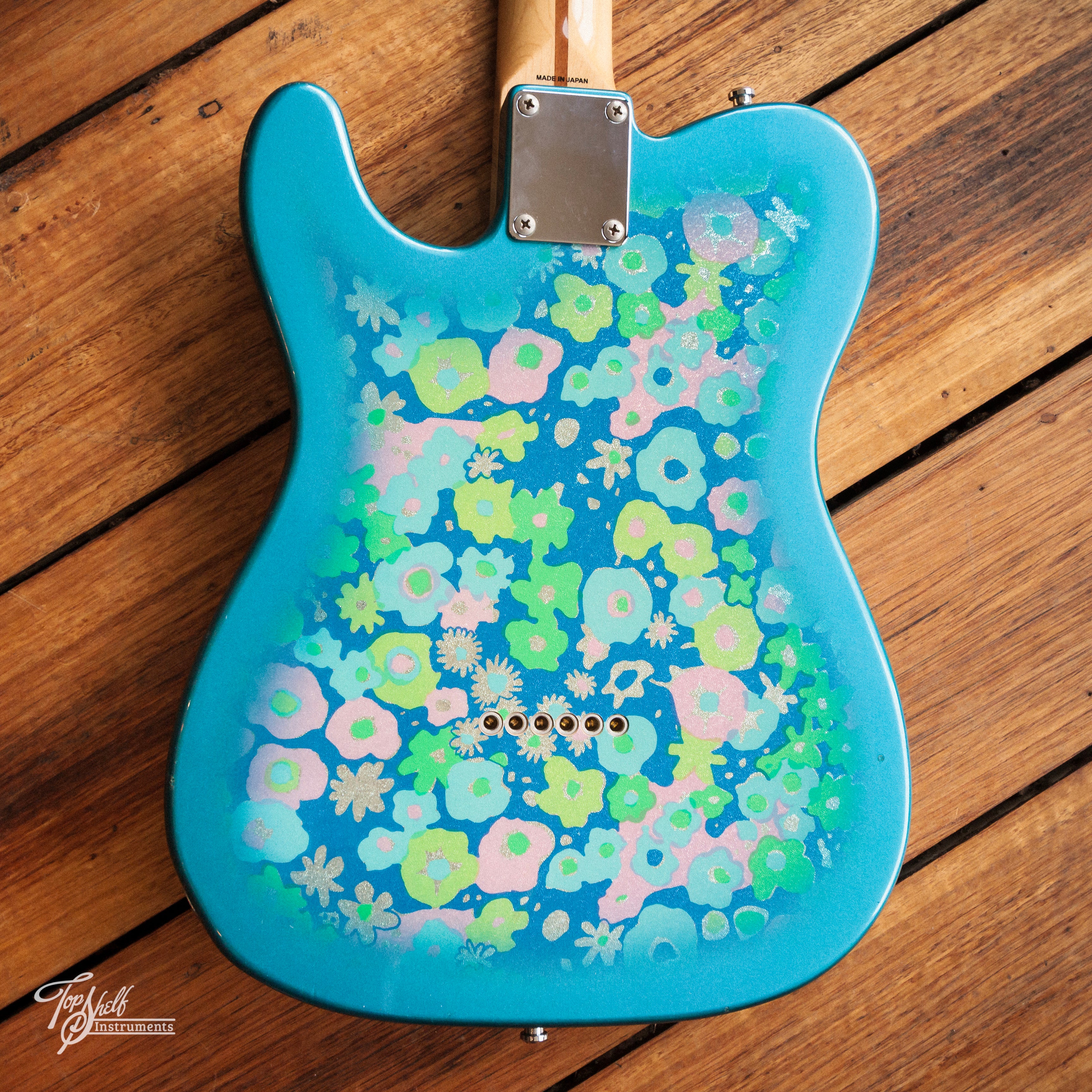Fender Japan Classic '69 Telecaster Blue Flower 2016 – Topshelf Instruments