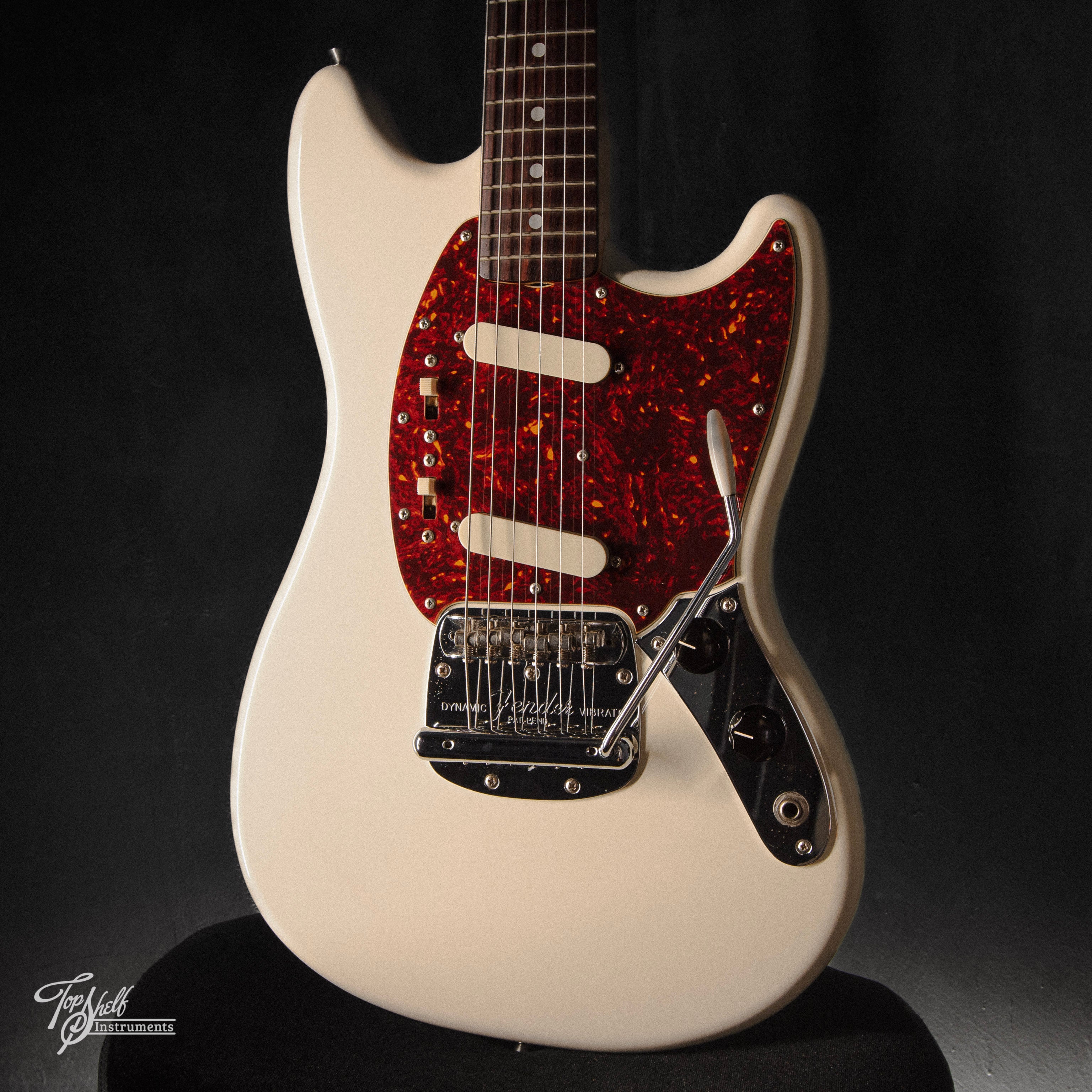 Fender Japan '65 Mustang MG65 Vintage White 2007 – Topshelf Instruments