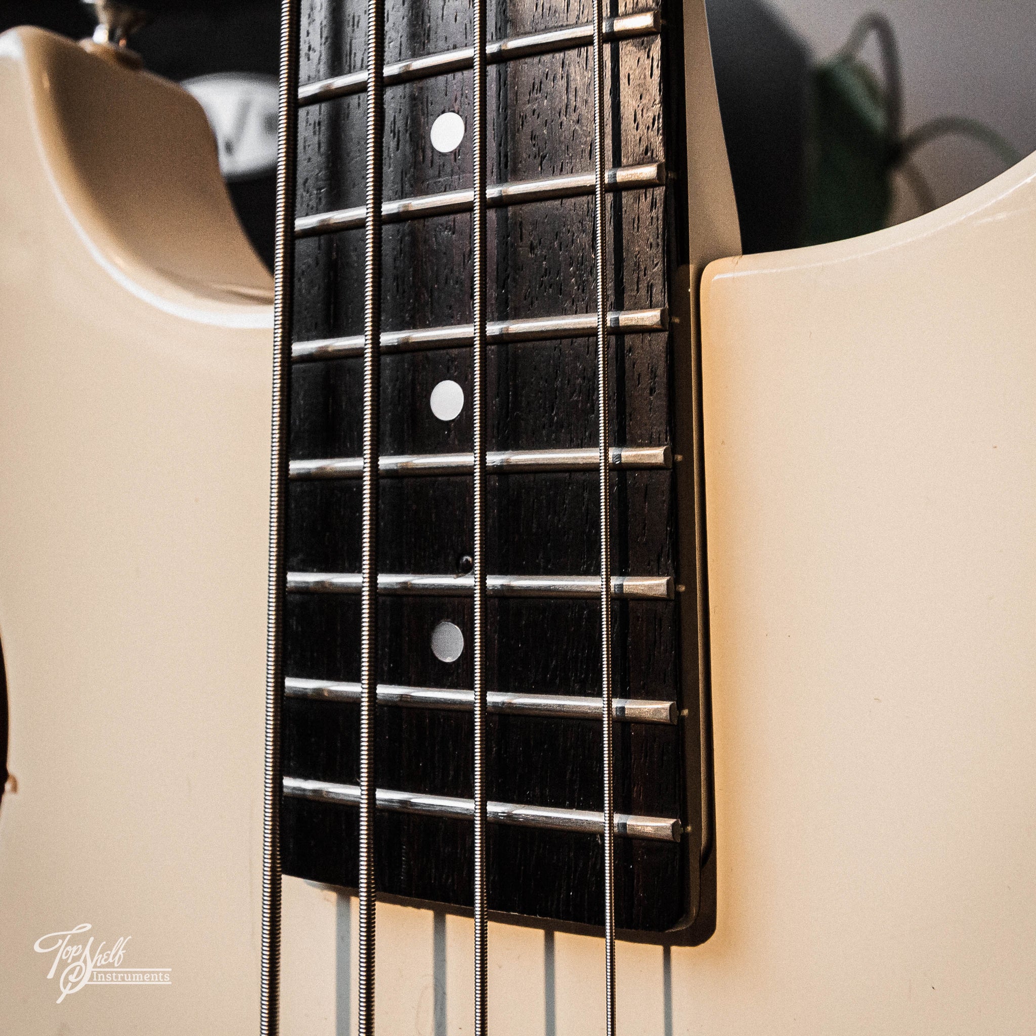 Greco TVB-45 White 1990 – Topshelf Instruments