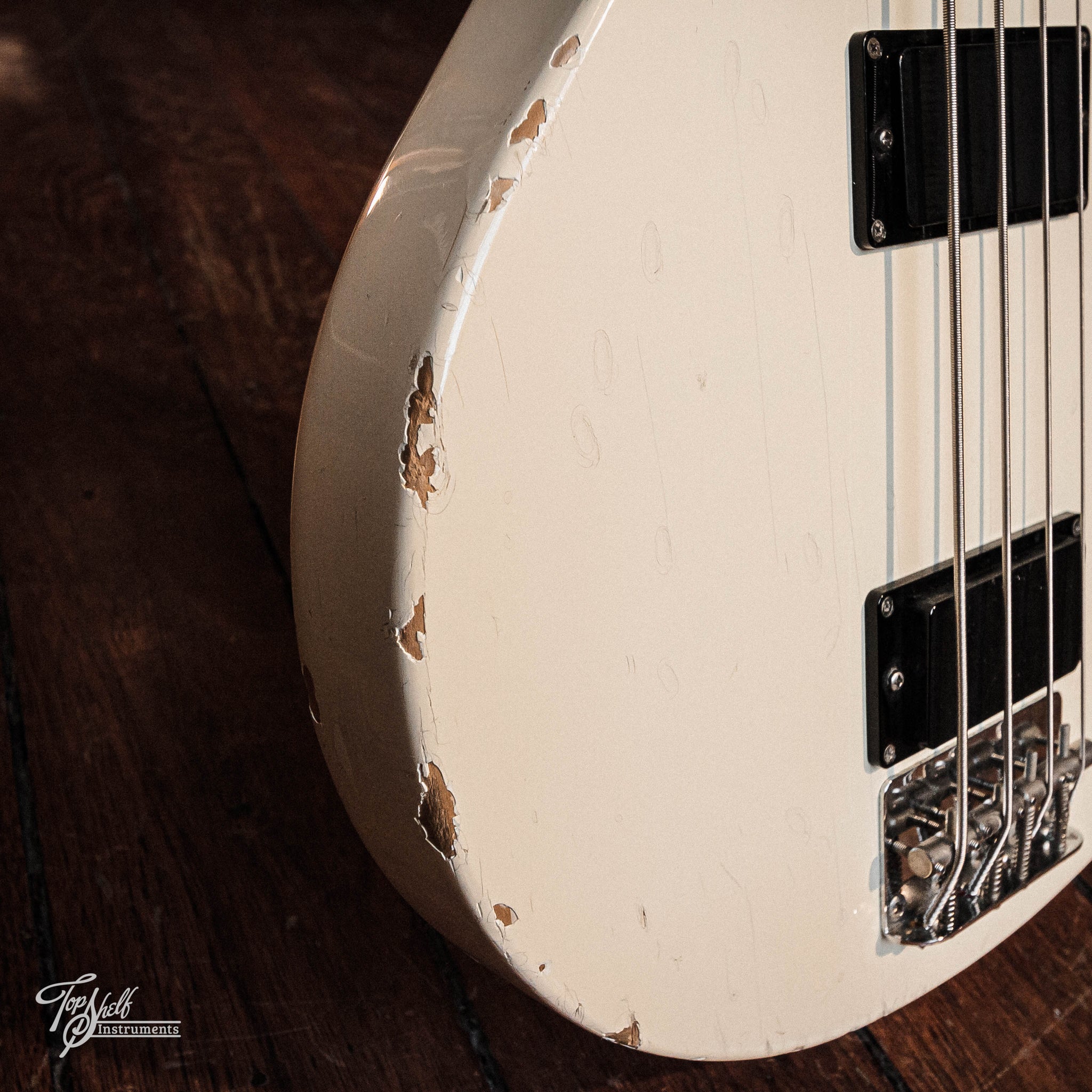 Greco TVB-45 White 1990 – Topshelf Instruments