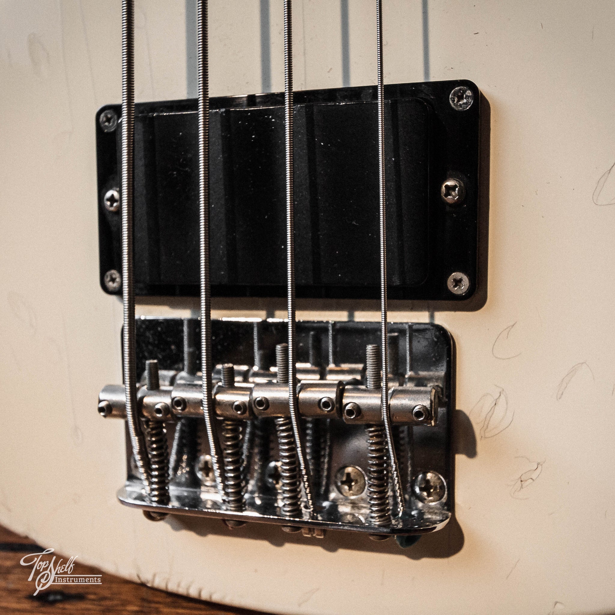 Greco TVB-45 White 1990 – Topshelf Instruments