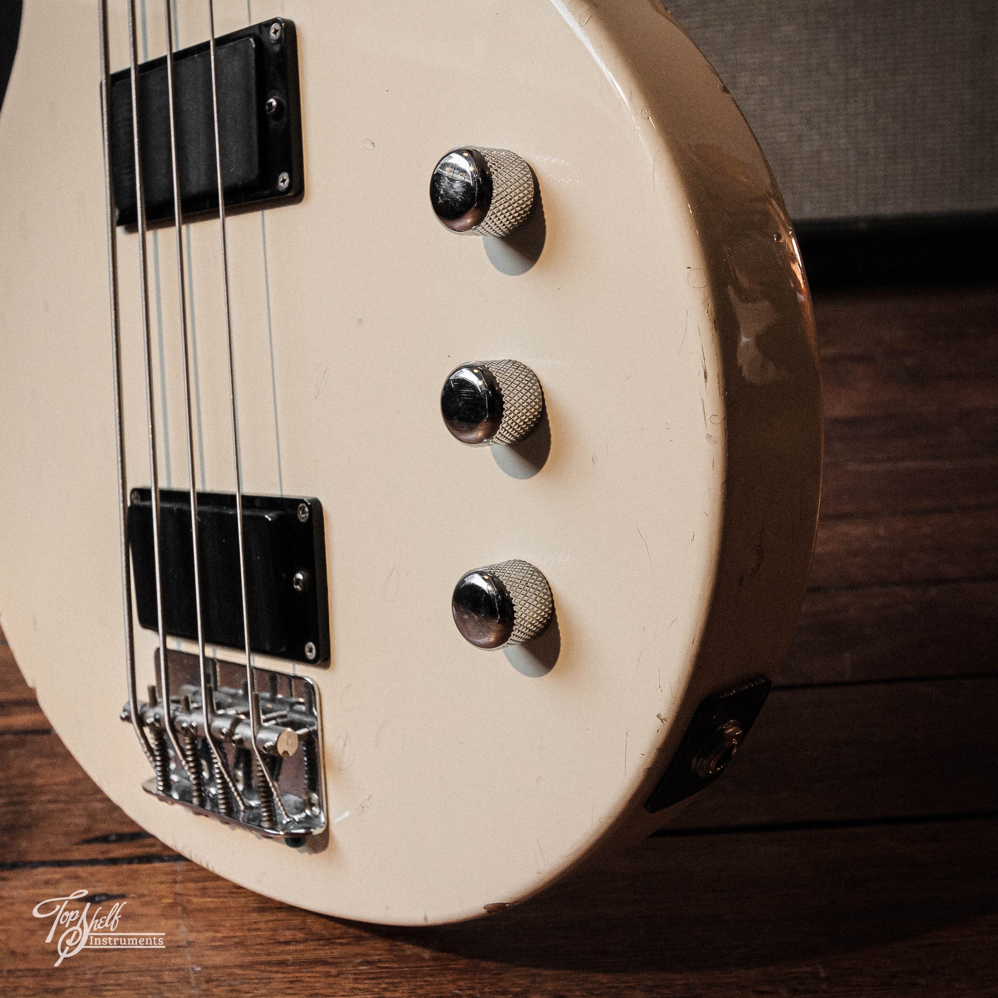 Greco TVB-45 White 1990 – Topshelf Instruments