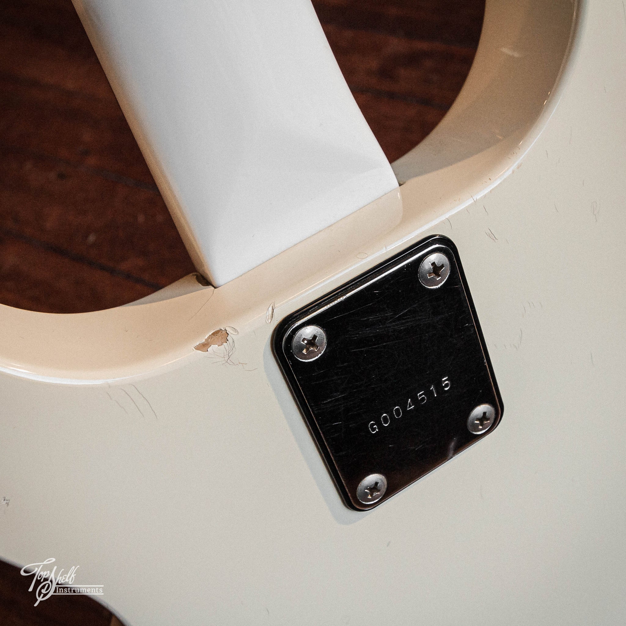 Greco TVB-45 White 1990 – Topshelf Instruments