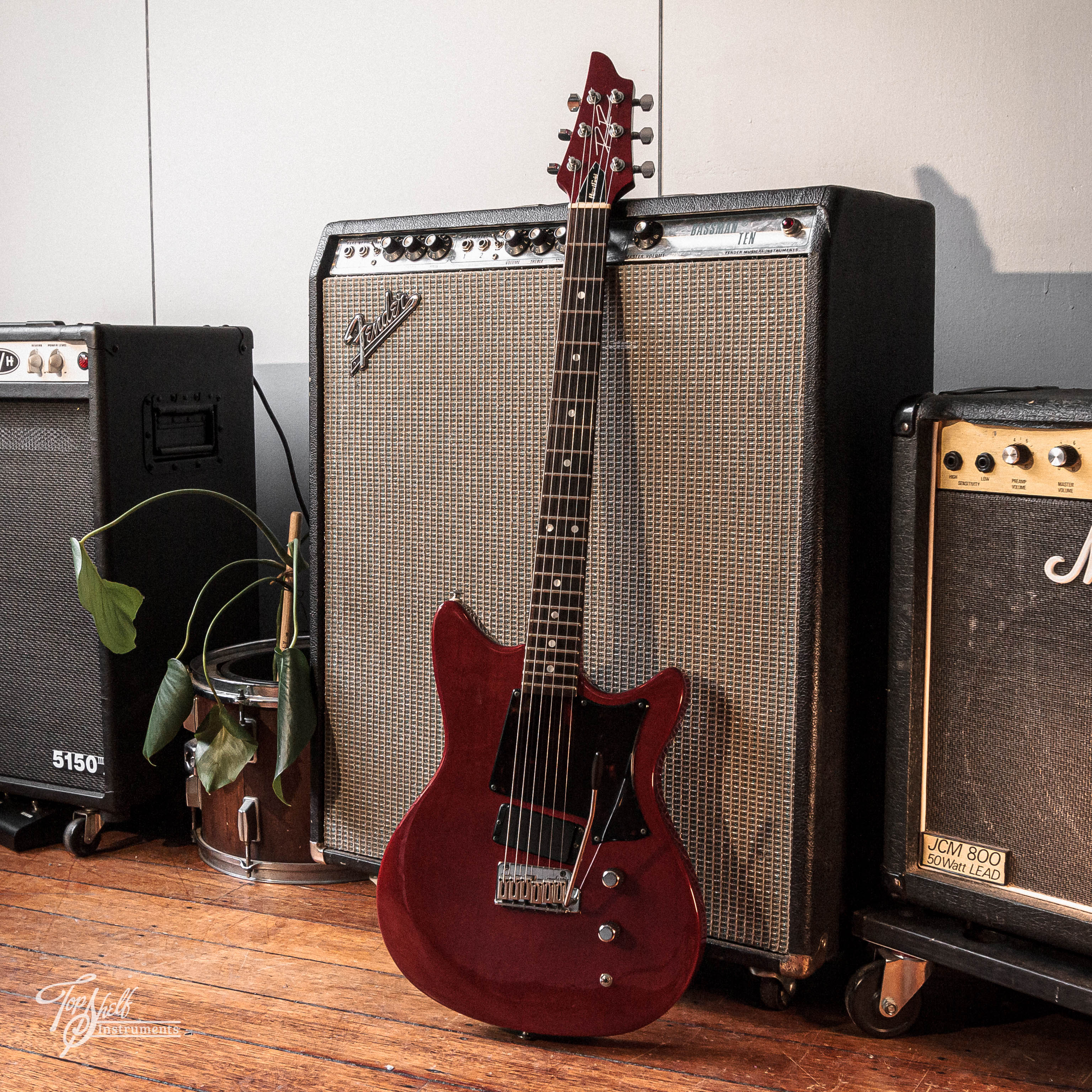 Heartfield RR-7 Crimson Transparent 1990 – Topshelf Instruments
