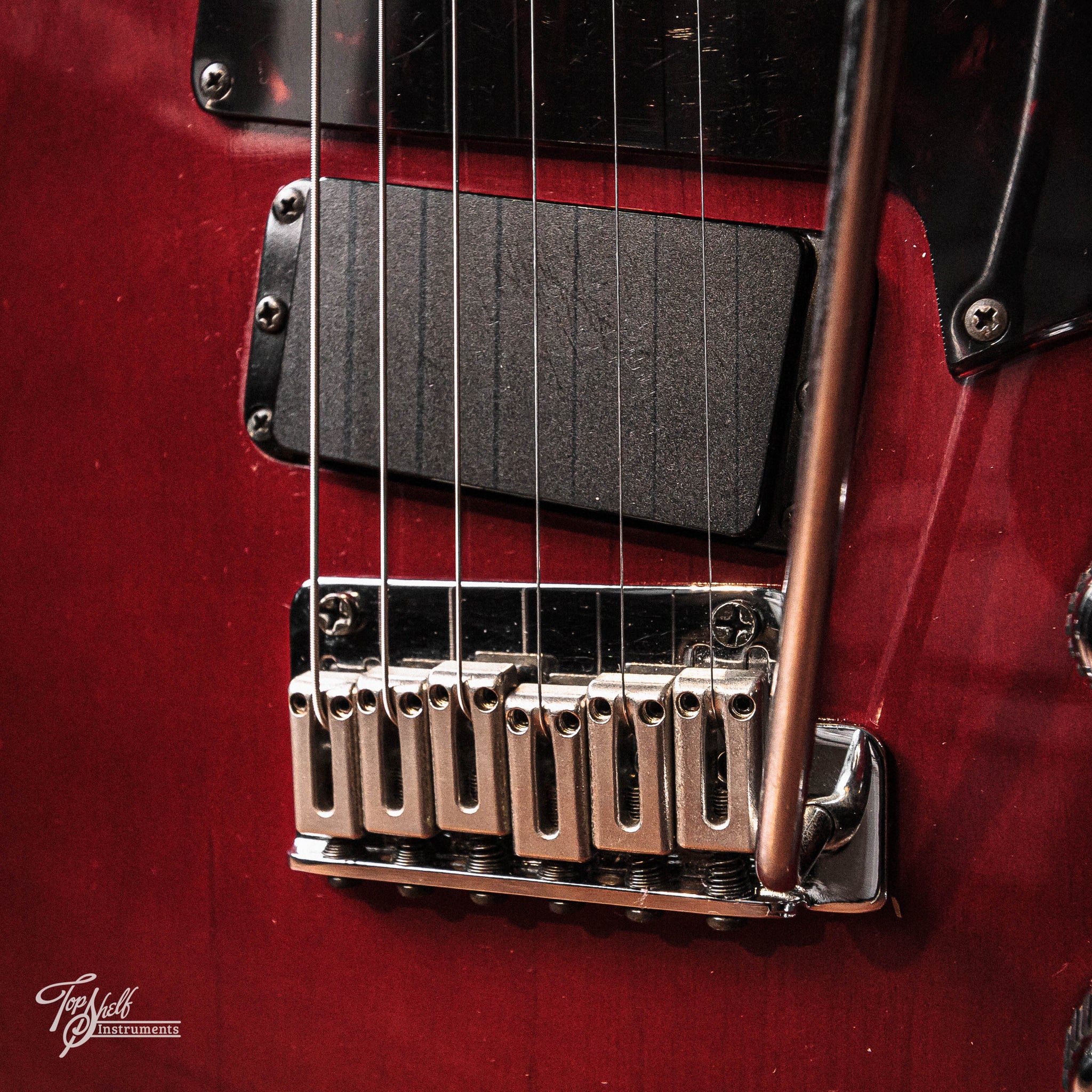Heartfield RR-7 Crimson Transparent 1990 – Topshelf Instruments