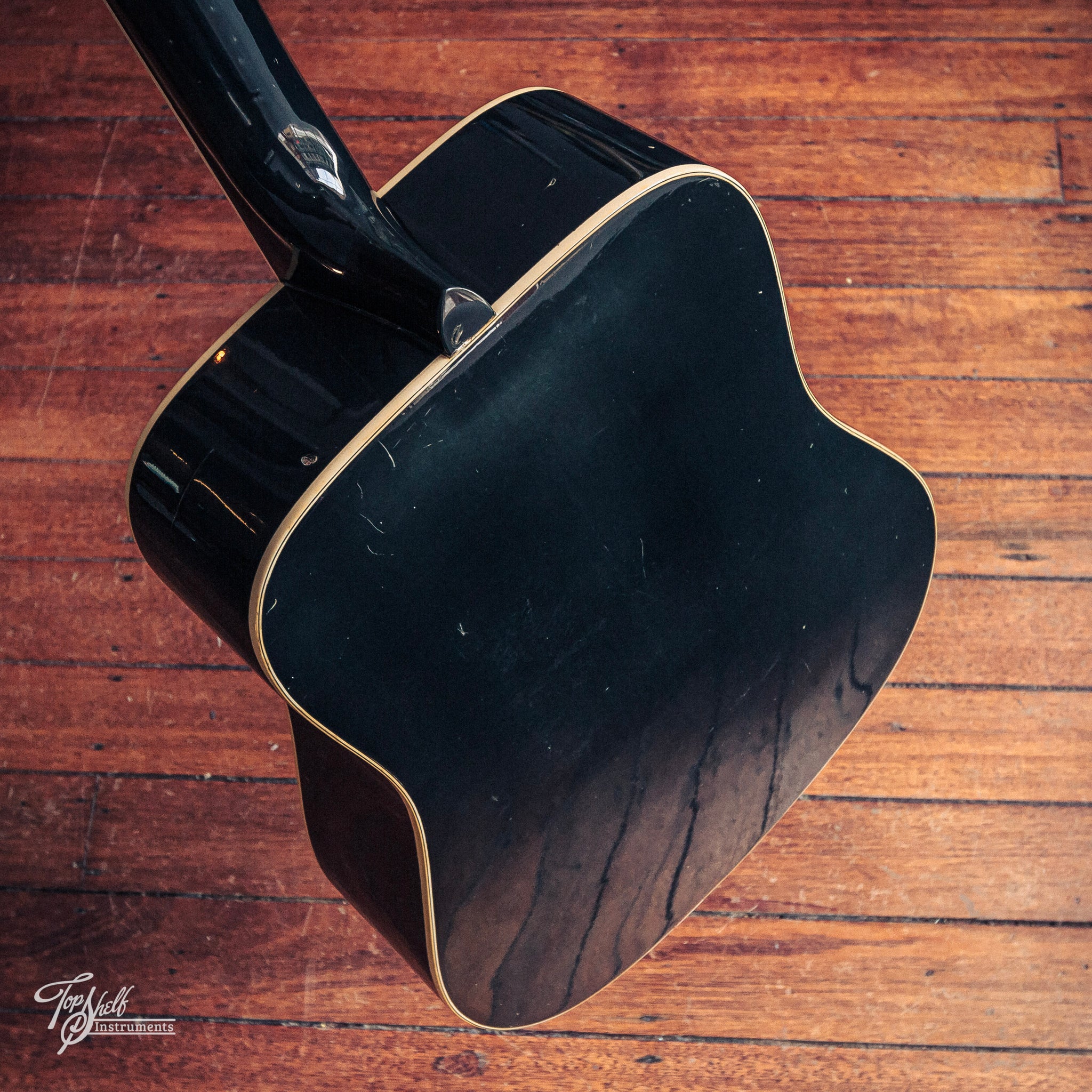 Ibanez 684 Concord Dreadnought Acoustic Black 1978 – Topshelf Instruments
