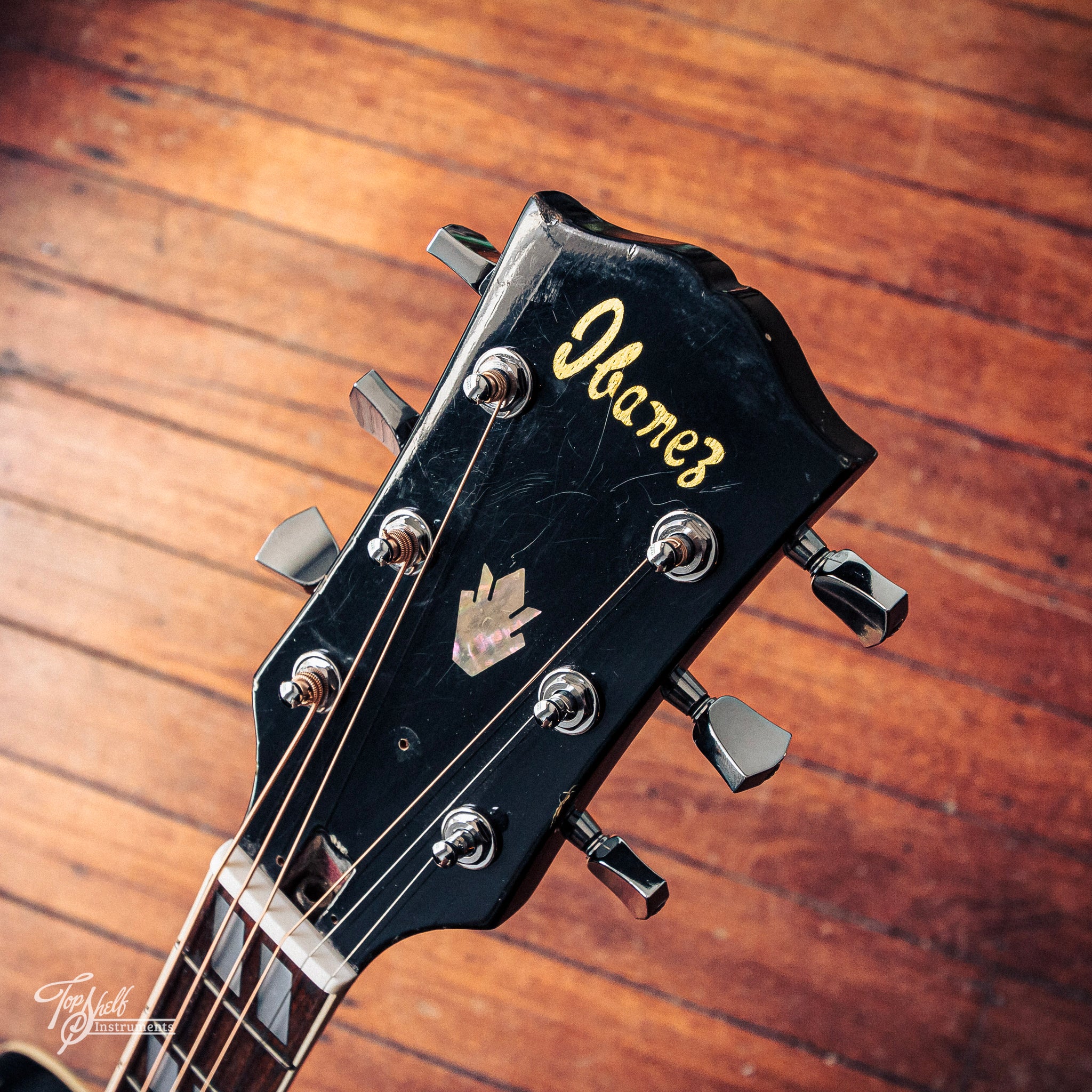 Ibanez 684 Concord Dreadnought Acoustic Black 1978 – Topshelf Instruments
