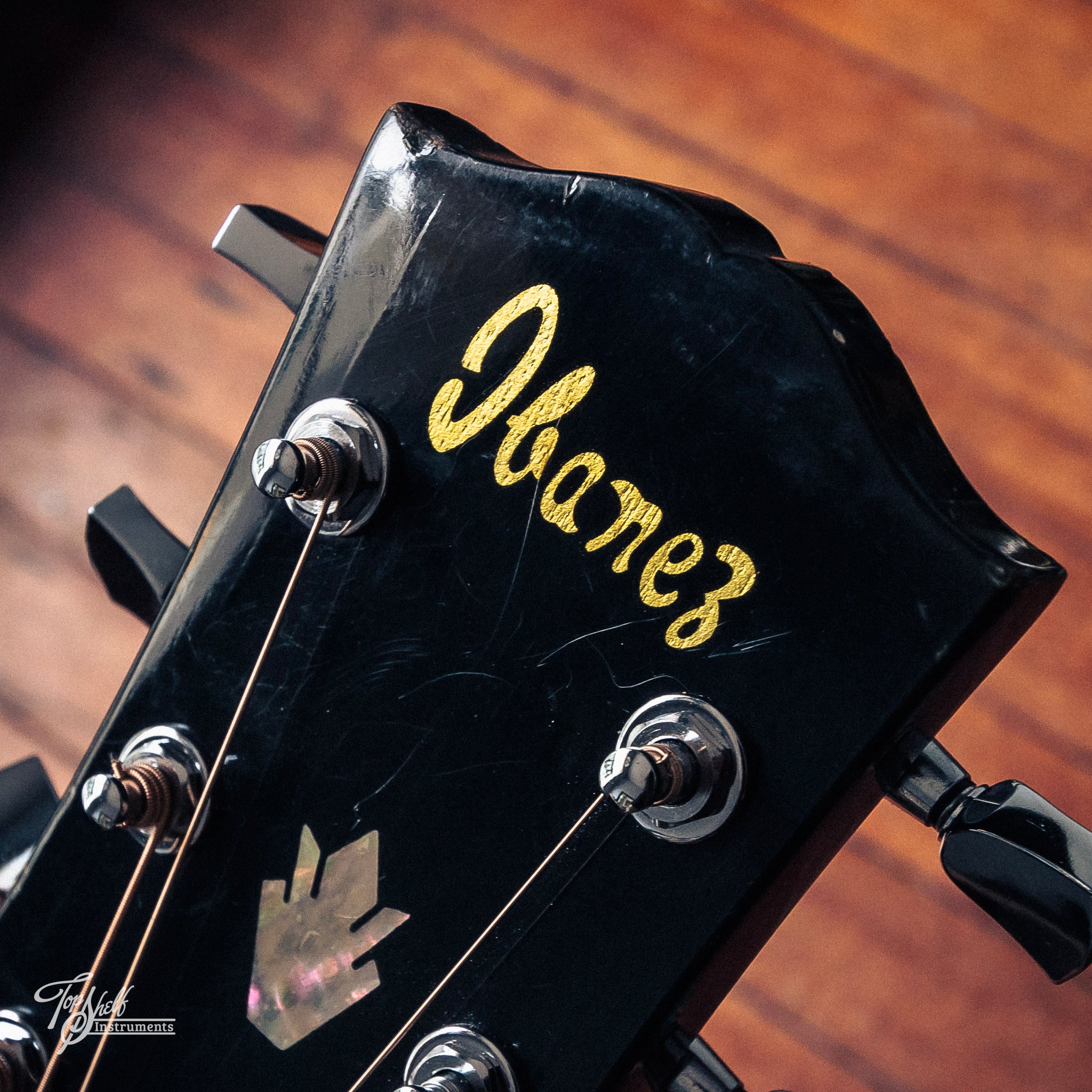 Ibanez 684 Concord Dreadnought Acoustic Black 1978 – Topshelf Instruments