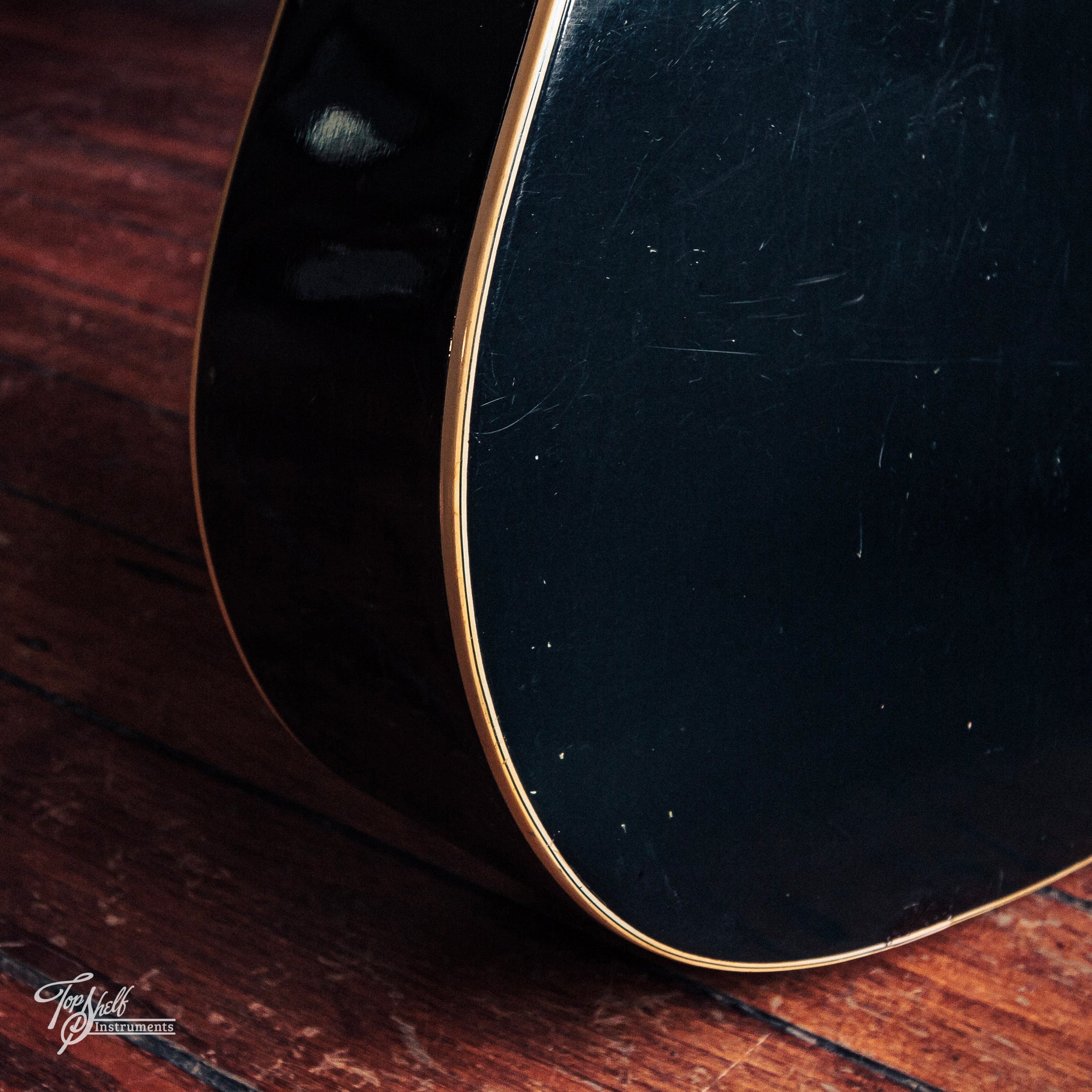 Ibanez 684 Concord Dreadnought Acoustic Black 1978 – Topshelf Instruments