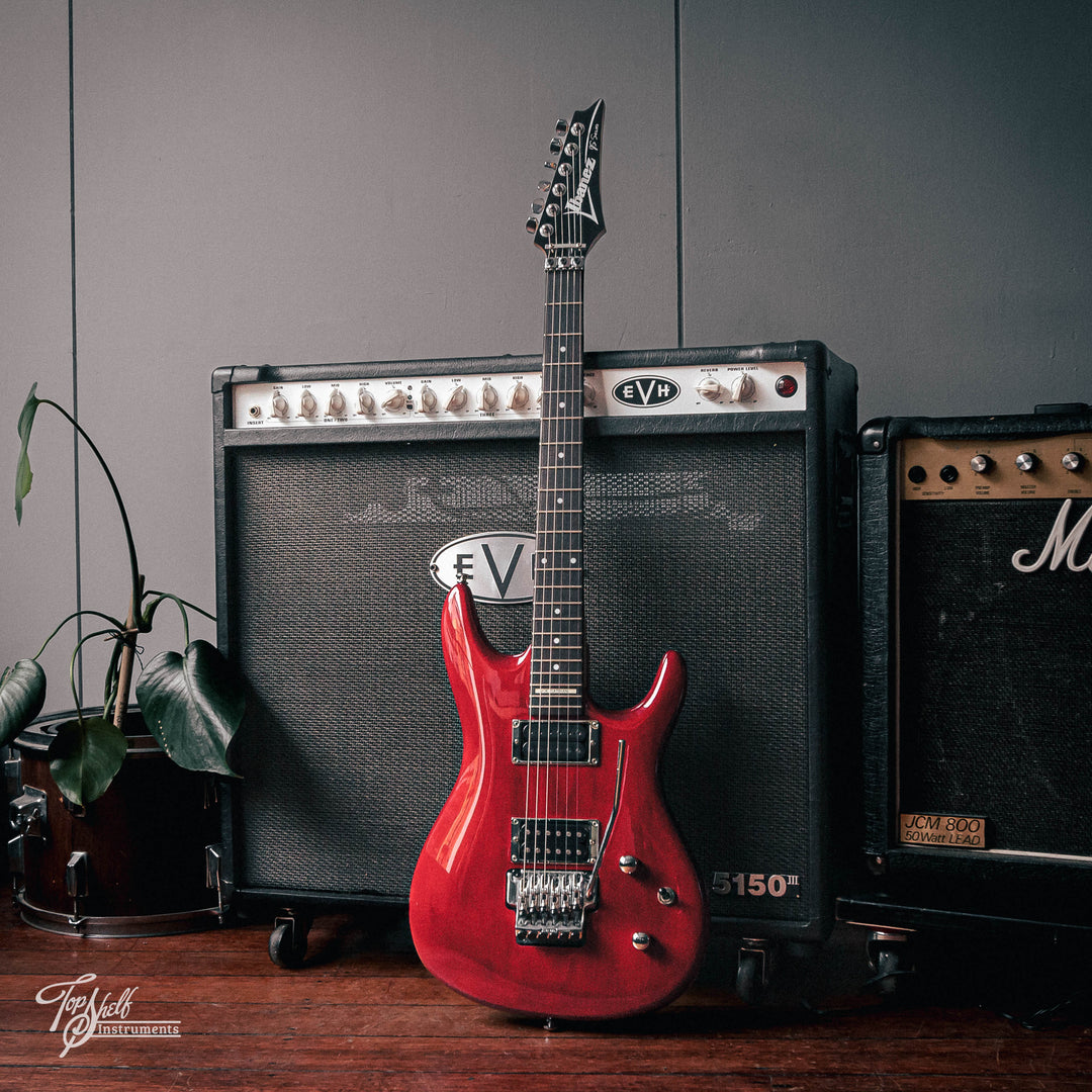 Ibanez JS100 Joe Satriani Transparent Red 2006 – Topshelf Instruments