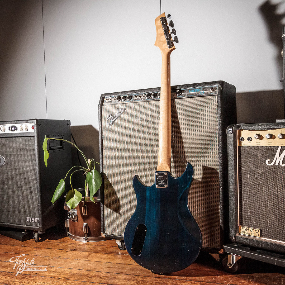 Vantage AV-325B Avenger Bass Transparent Blue 1981 – Topshelf Instruments