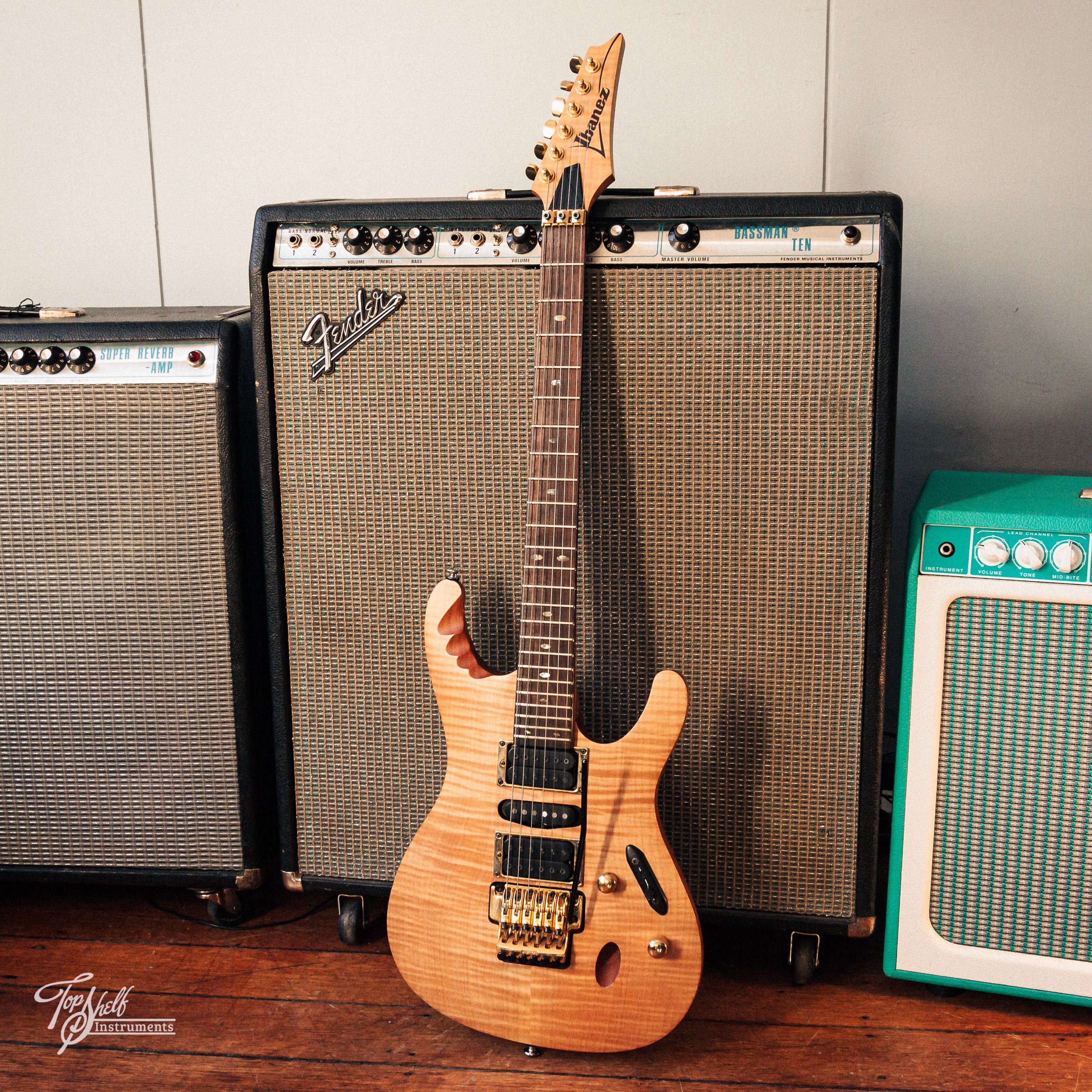 Ibanez EGEN8 Herman Li Signature Platinum Blonde 2010 – Topshelf ...