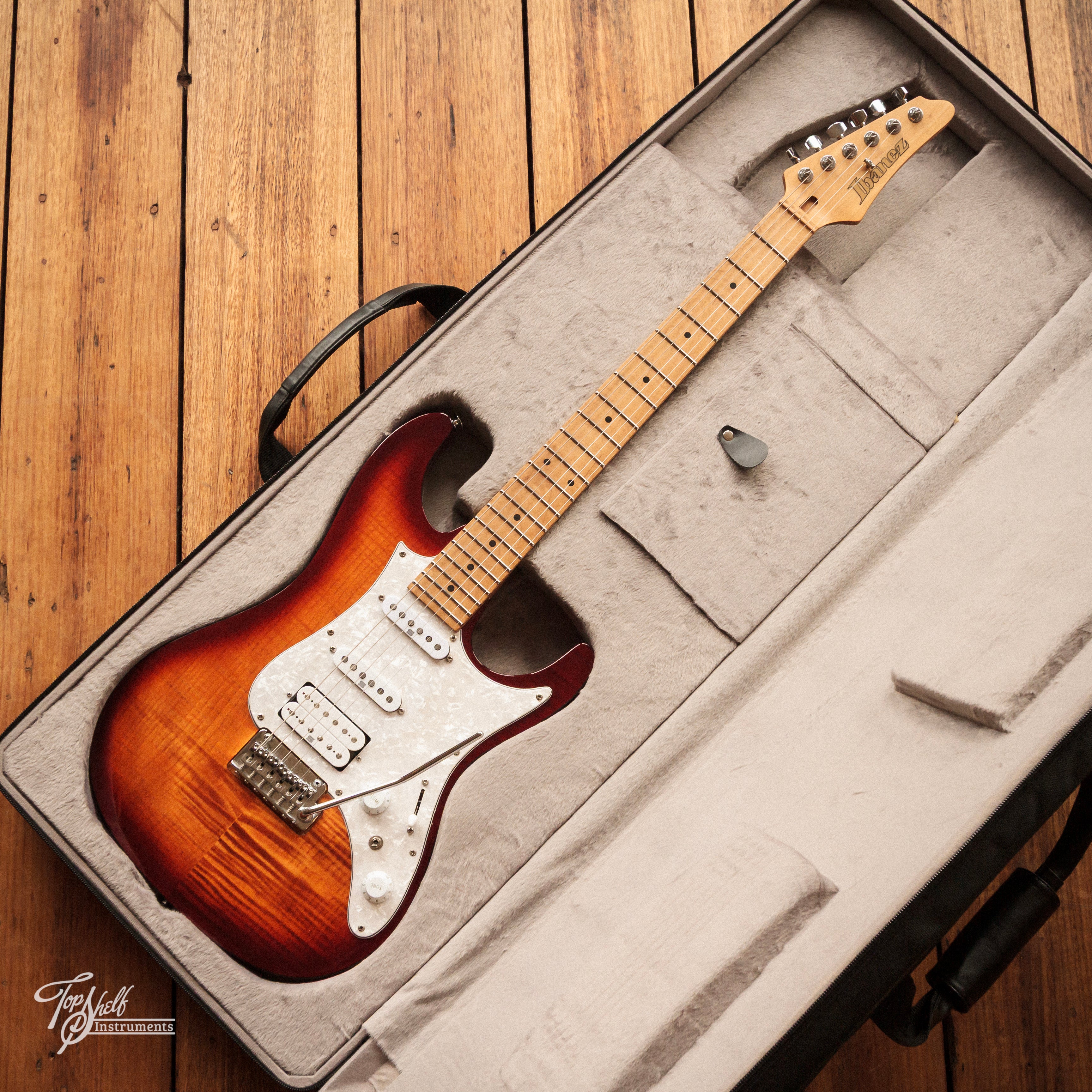 Ibanez Premium AZ224F Amber Burst 2017 – Topshelf Instruments