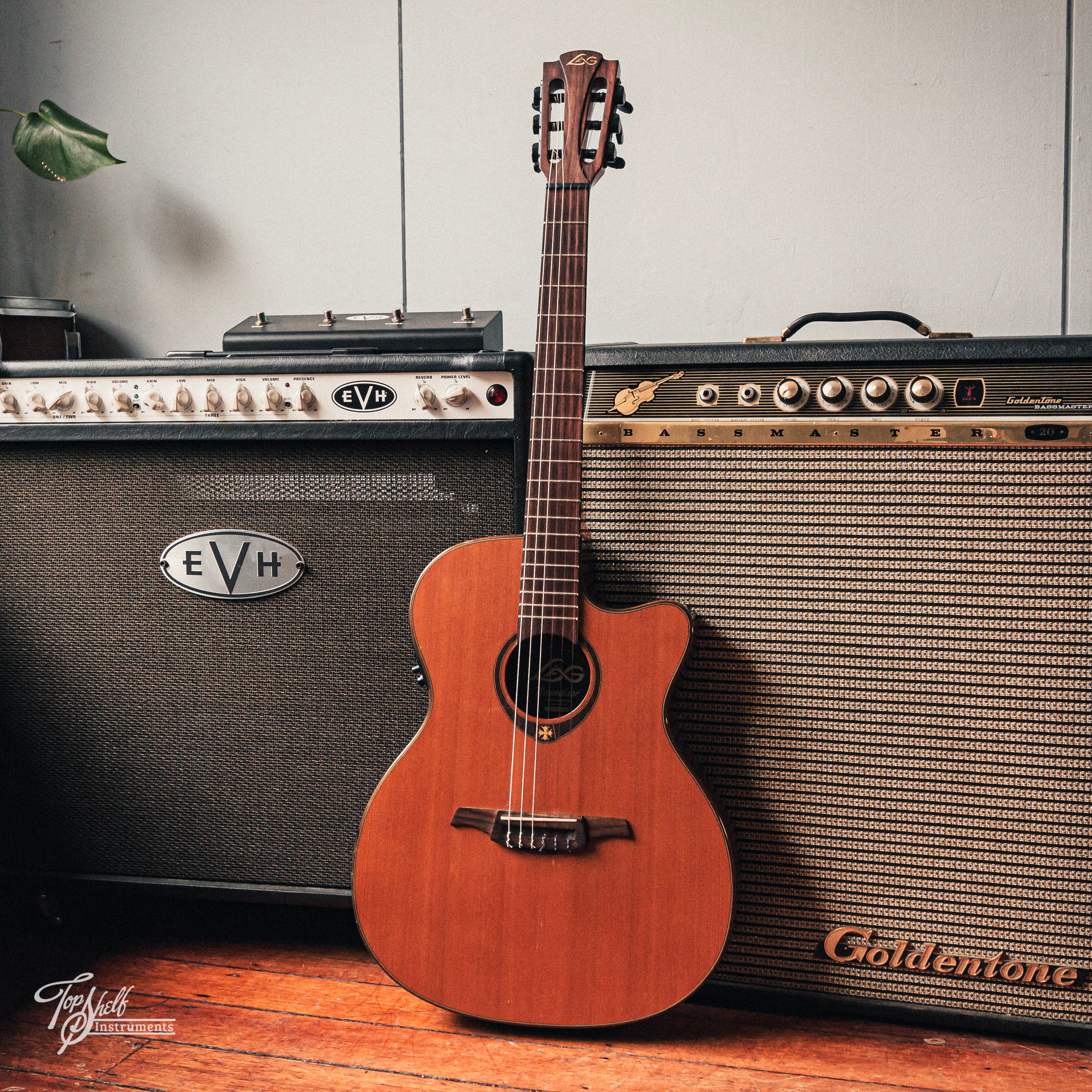 LAG Tramontane TL66D Left-Handed Dreadnought Acoustic Natural 2011 ...