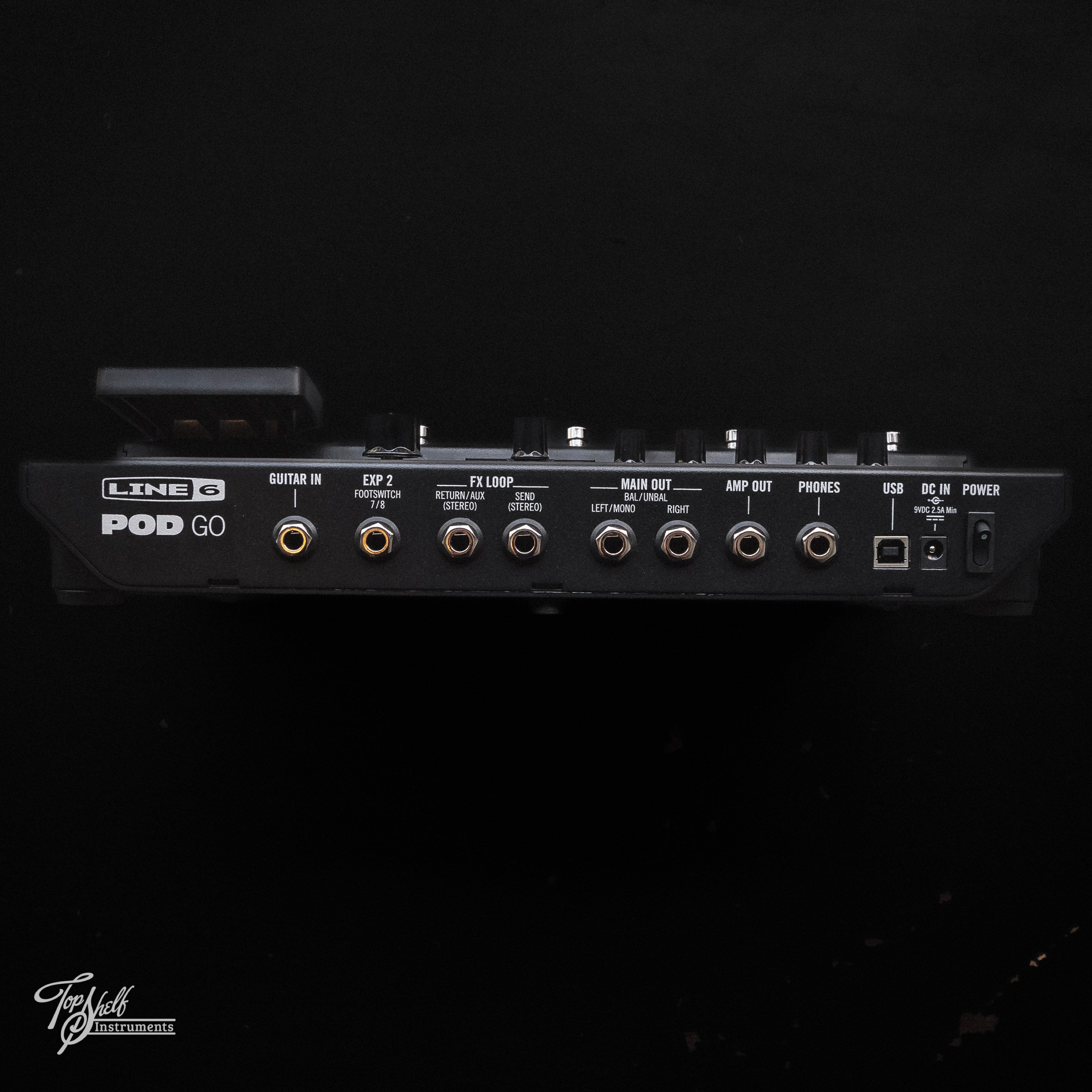 Line 6 POD Go Multi-FX Floor Processor 2021 – Topshelf Instruments