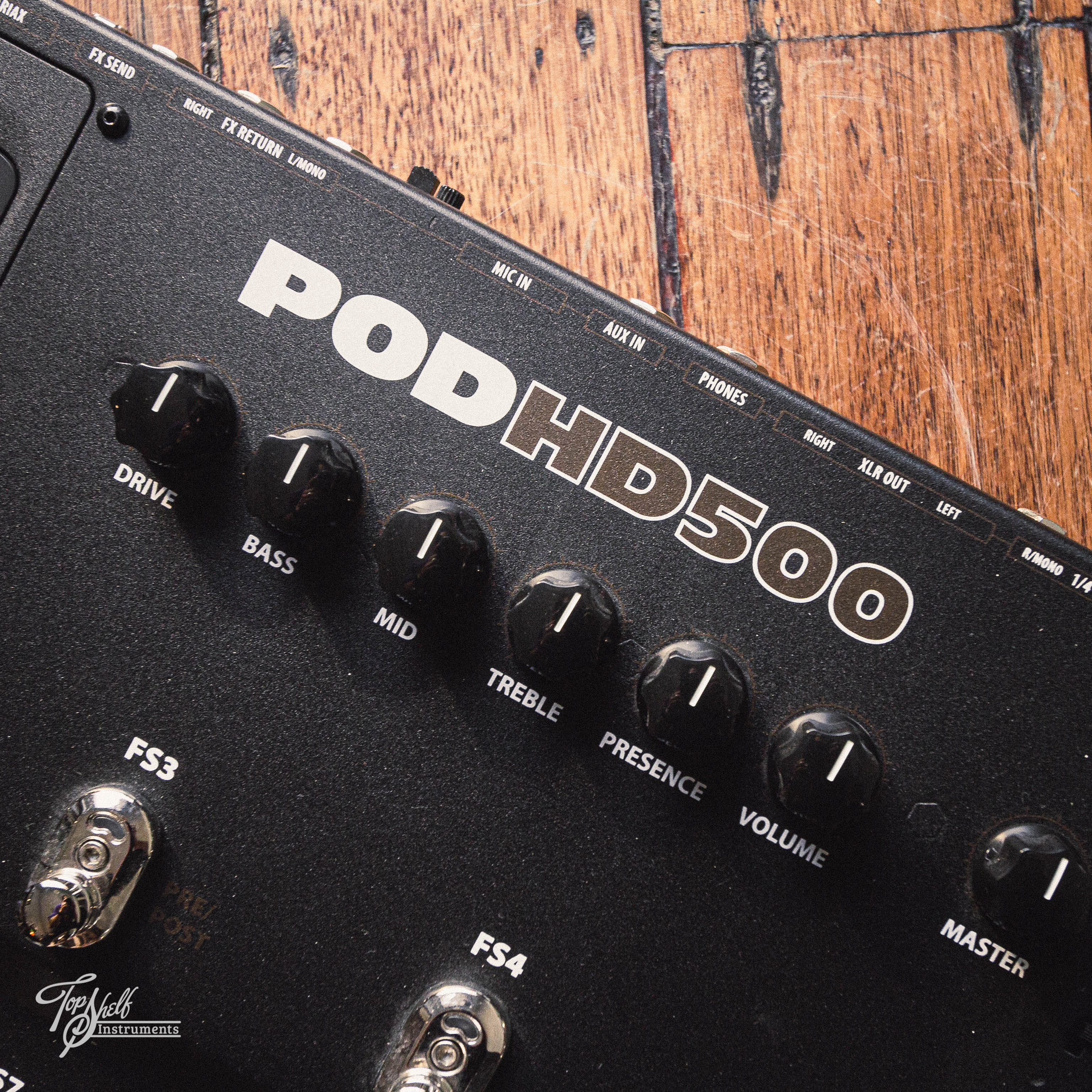 Line 6 Pod HD500 Guitar Multi Effects Pedal – Topshelf Instruments