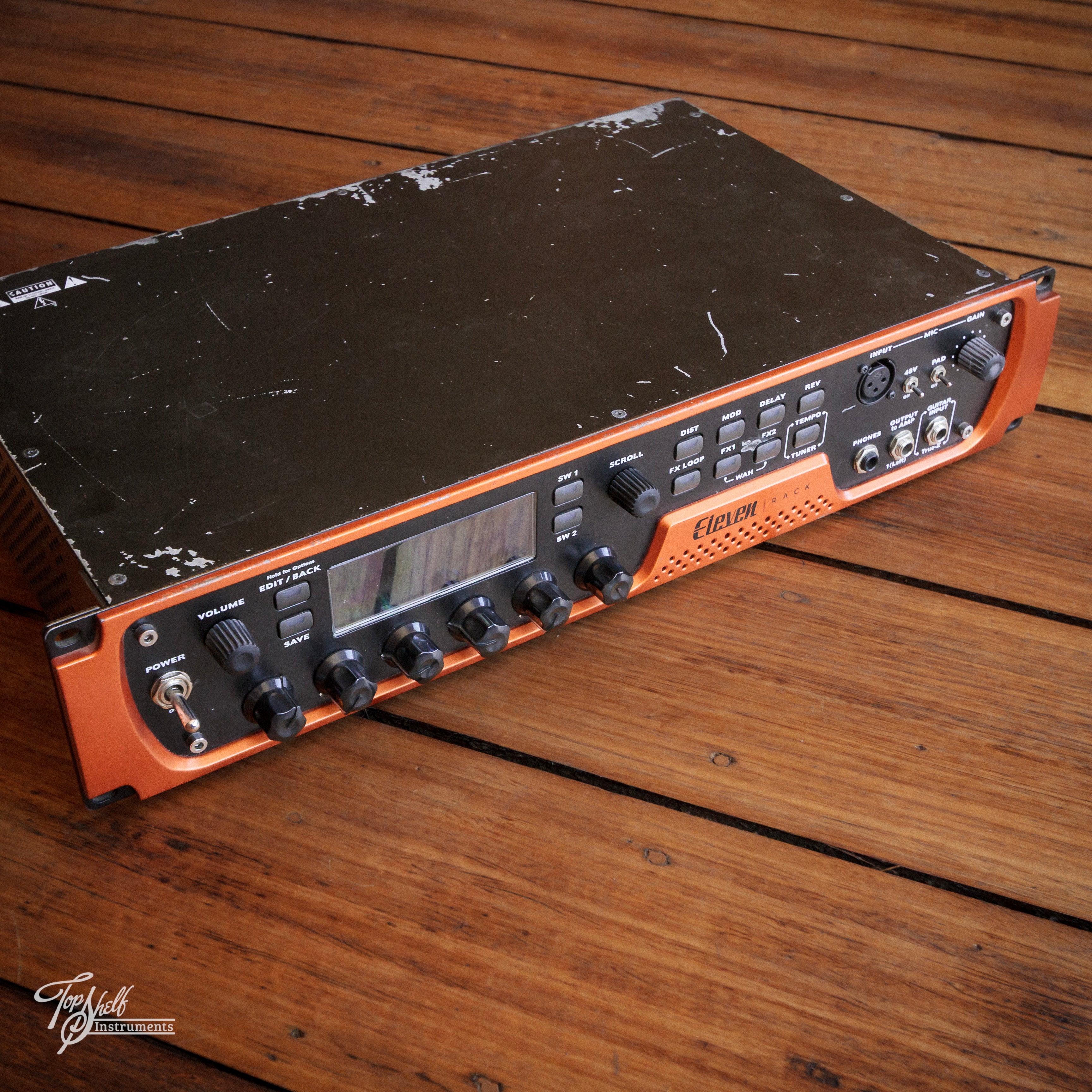 AVID Eleven Rack Guitar Multi-Effects Processor and Pro Tools Interfac ...
