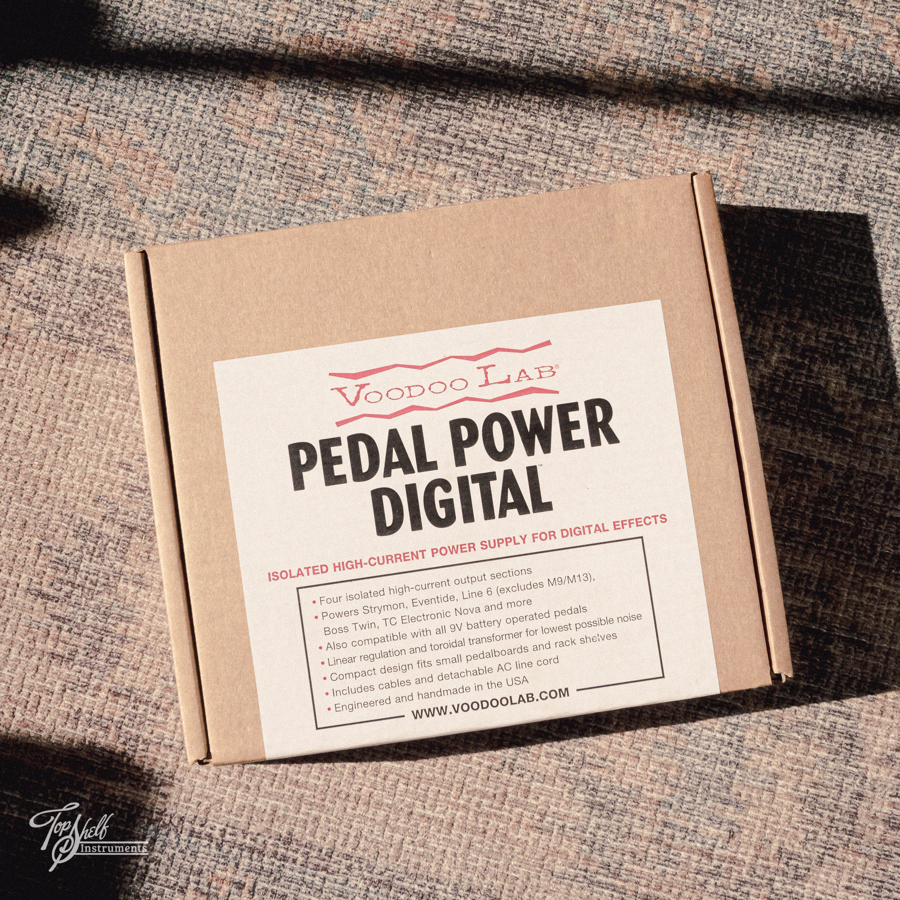 Voodoo Lab Pedal Power Digital Isolated Pedal Power Supply – Topshelf ...