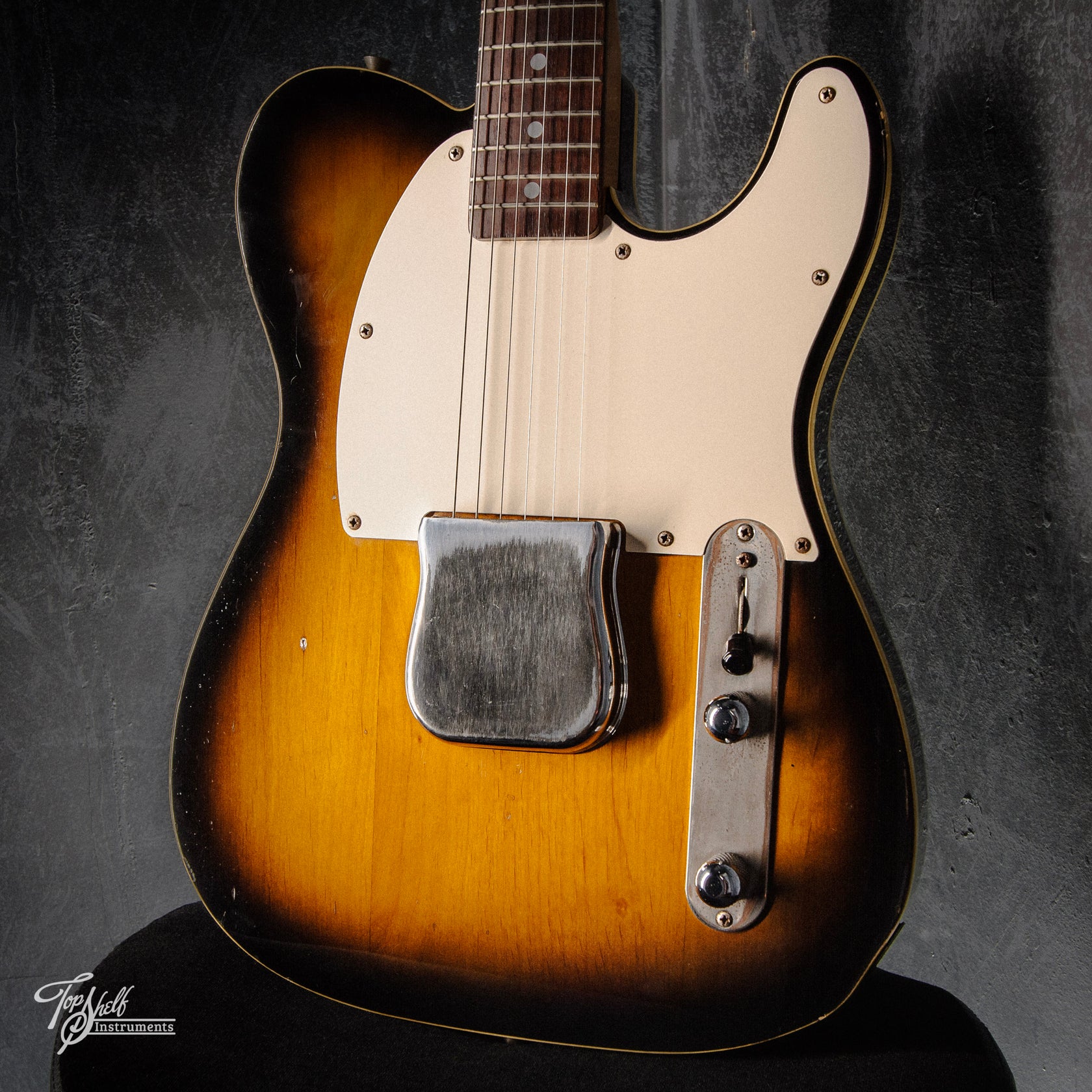 Fender Japan '61 Custom Esquire TES61-650 Sunburst 1990 – Topshelf ...