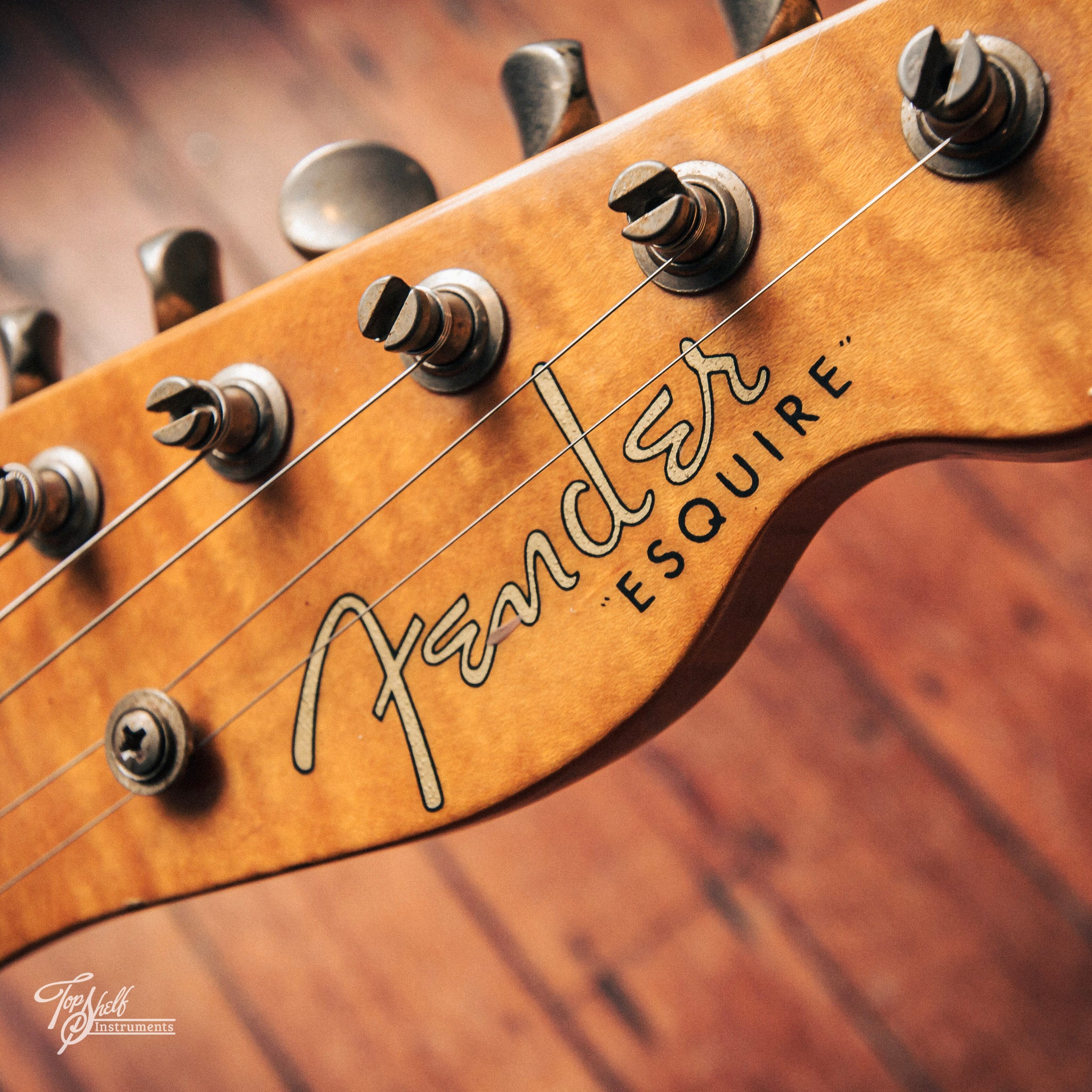 Fender Japan '61 Custom Esquire TES61-650 Sunburst 1990 – Topshelf ...
