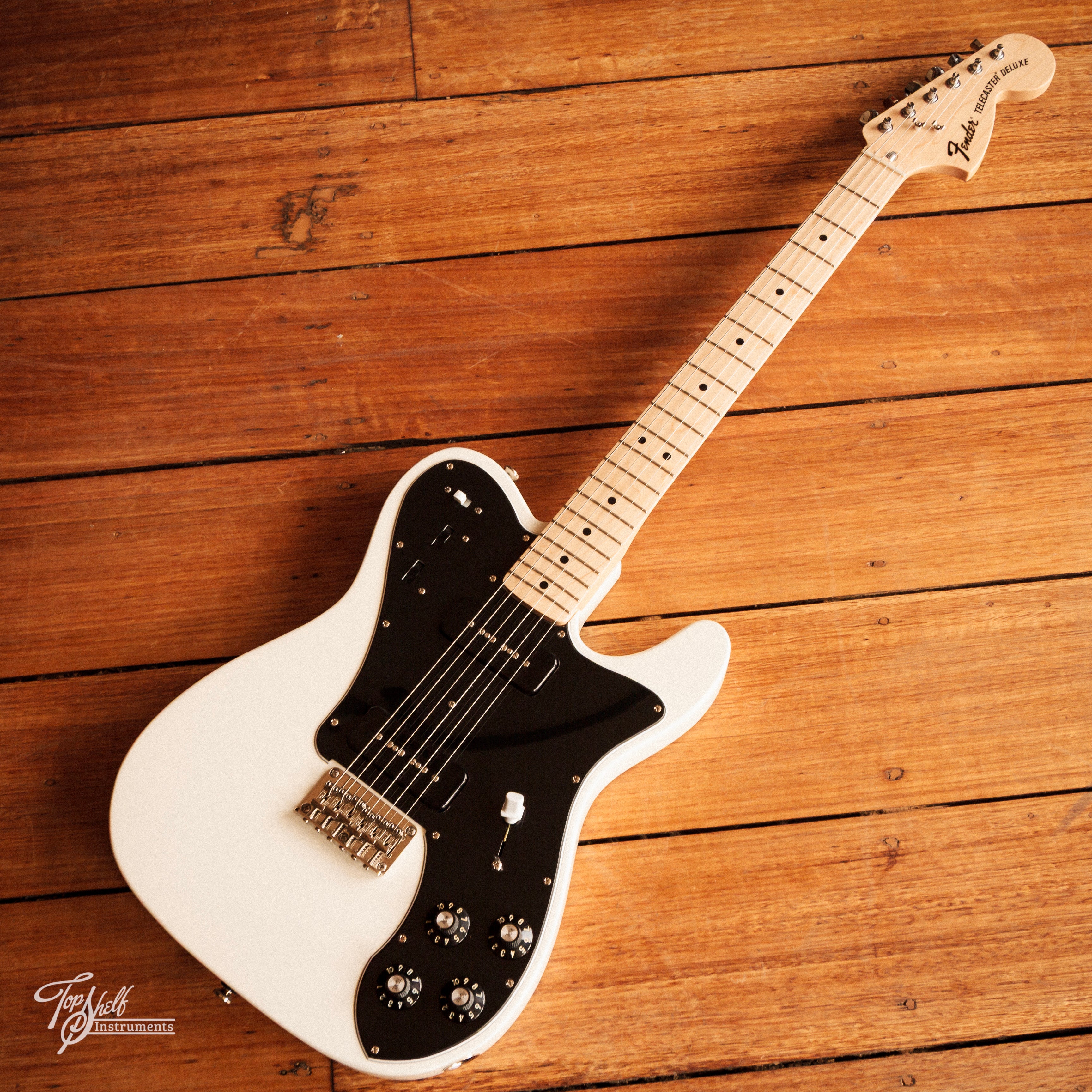 Fender Telecaster Deluxe Build P90s Olympic White 2025 – Topshelf ...
