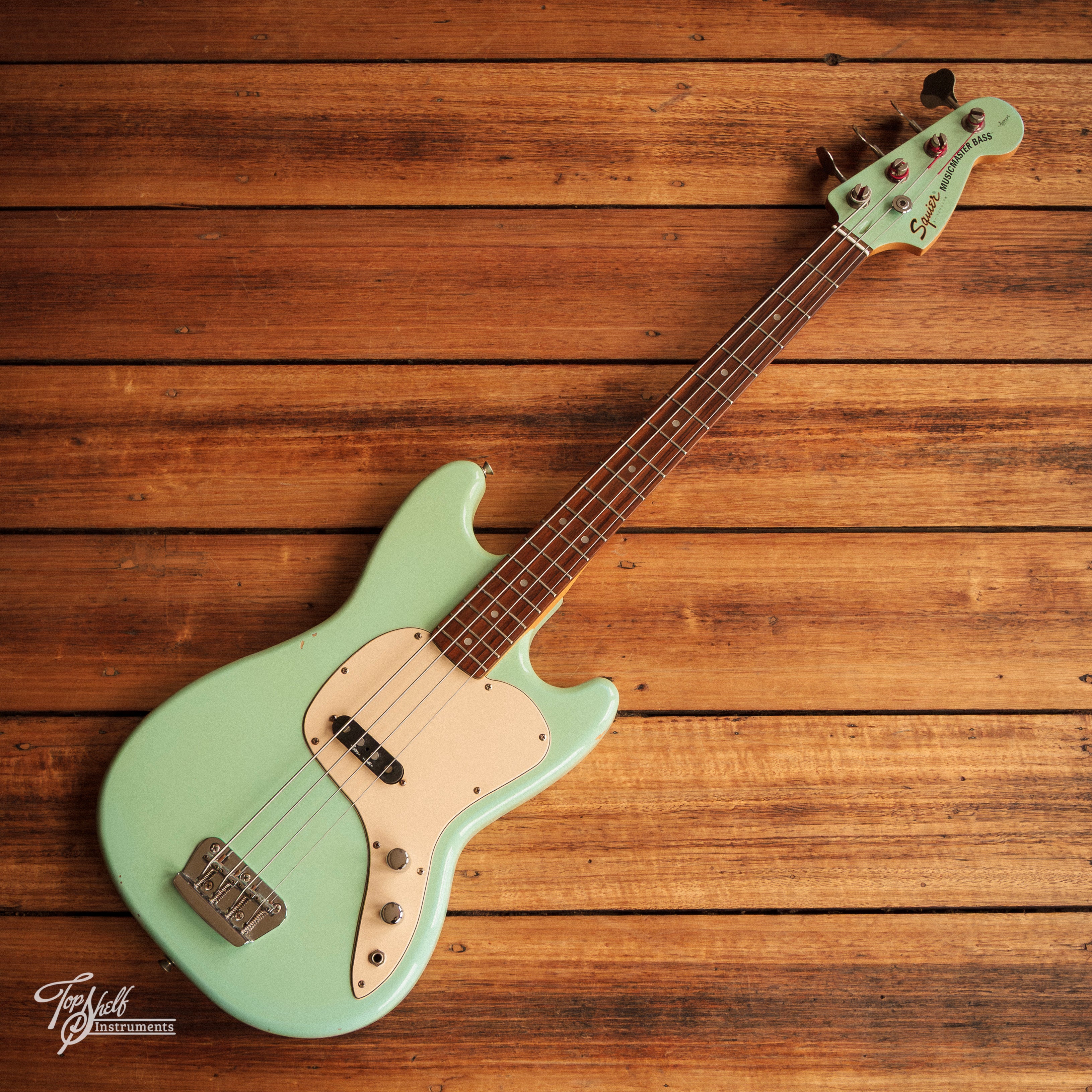 Squier Vista Series Musicmaster Bass Sonic Blue 1997 – Topshelf Instruments