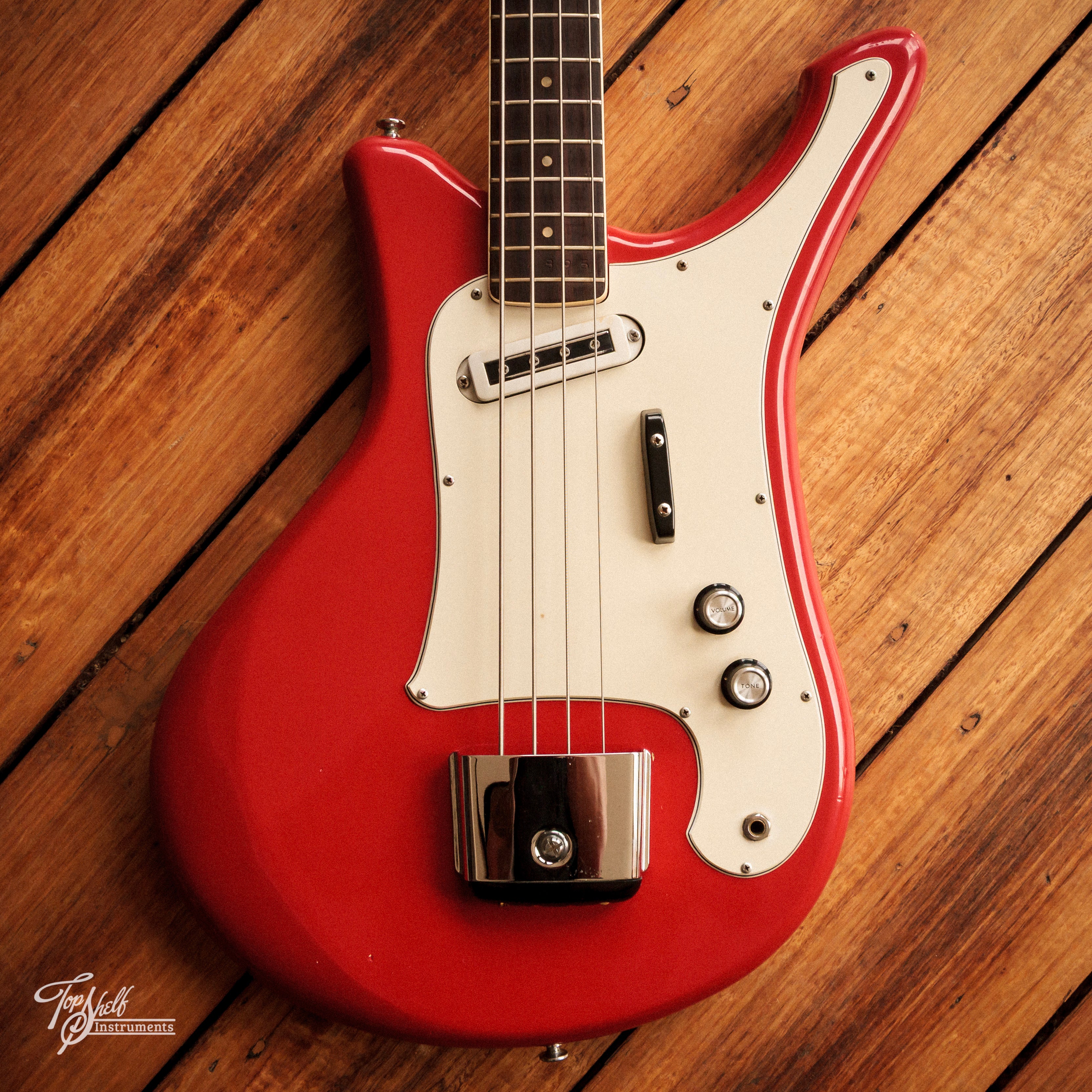 Yamaha SB-2A Flying Samurai Bass Coral Red 1967 – Topshelf Instruments